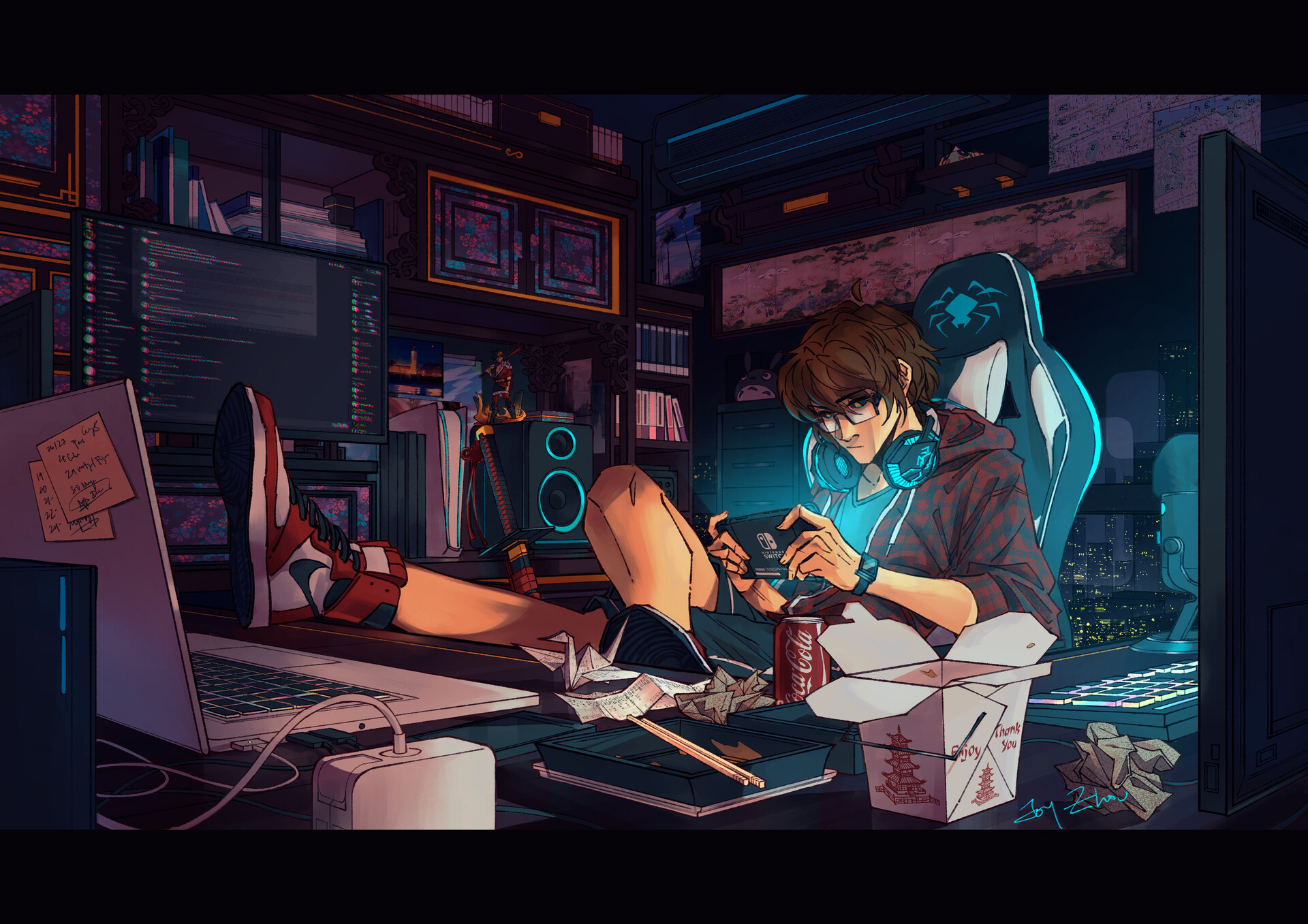 ArtStation - Late Night Procrastination