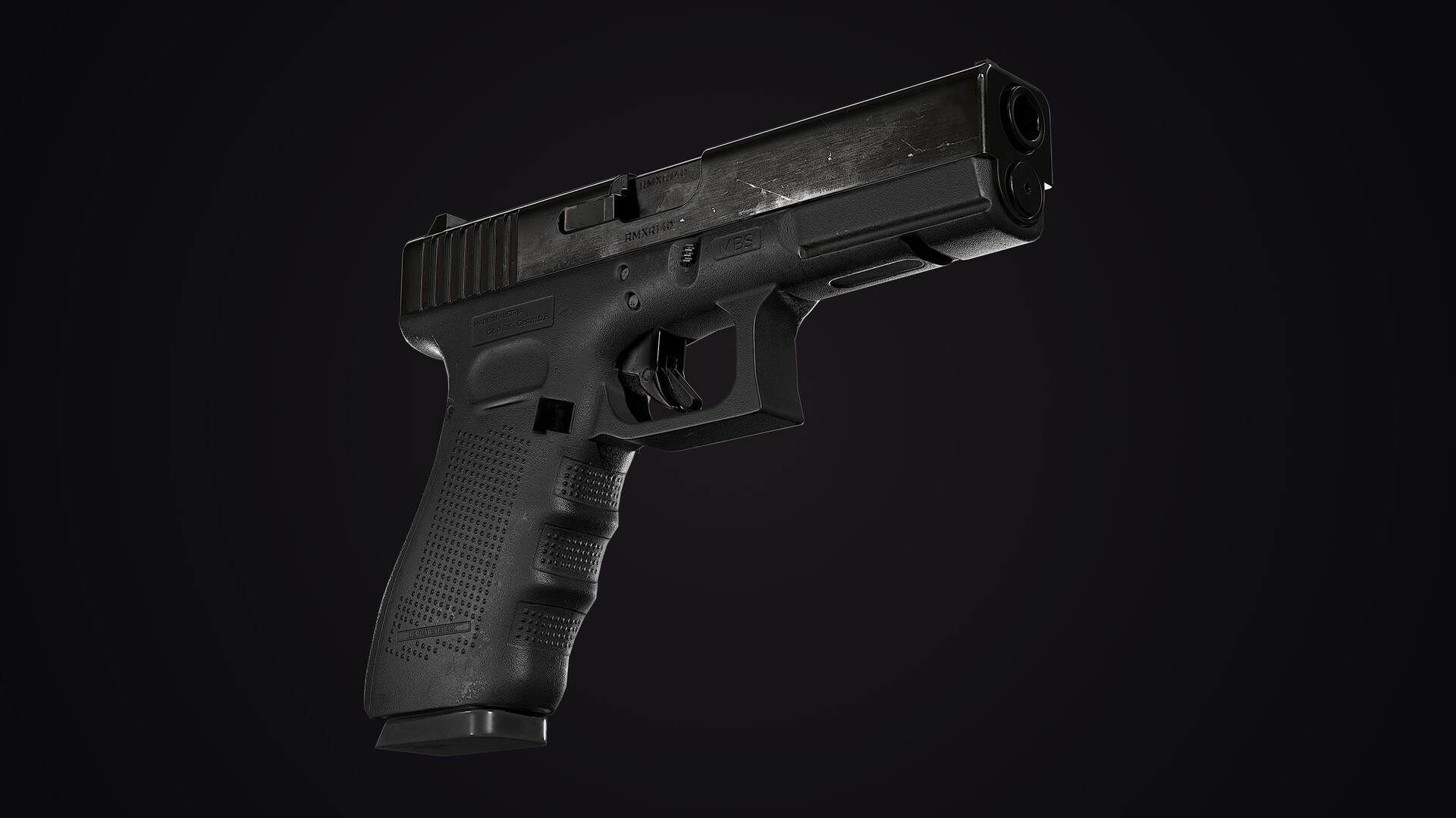 Rogelio Magaña - Glock 17 Gen4 Game ready asset