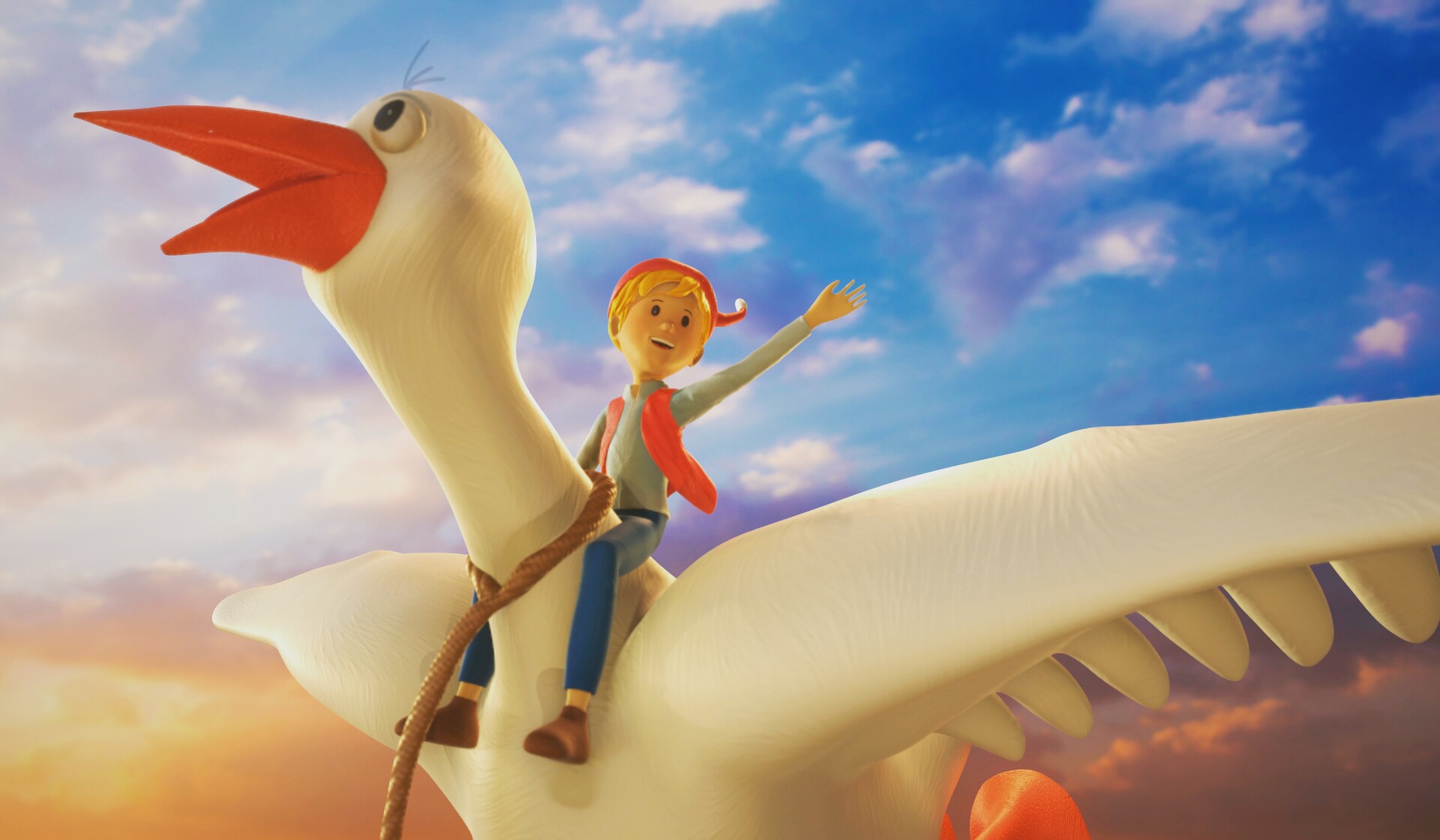 ArtStation - Nils Holgersson 3D - 1980s Animation