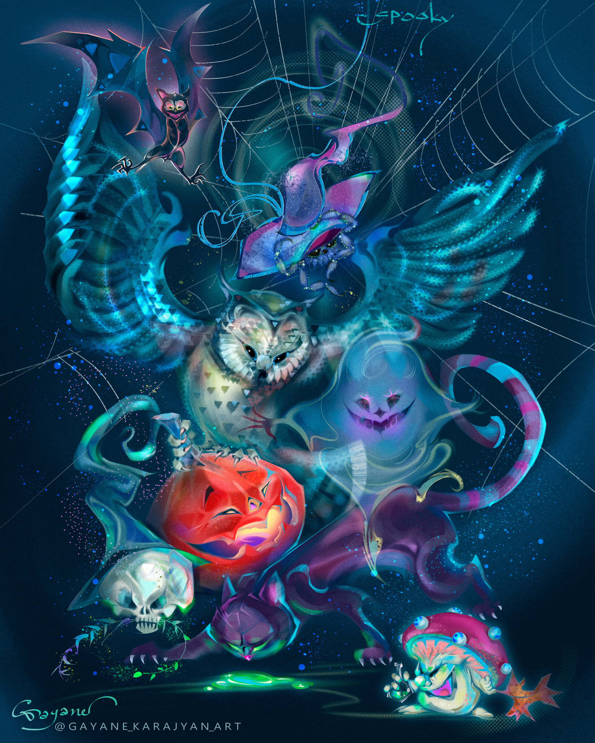 ArtStation - Spooky squad