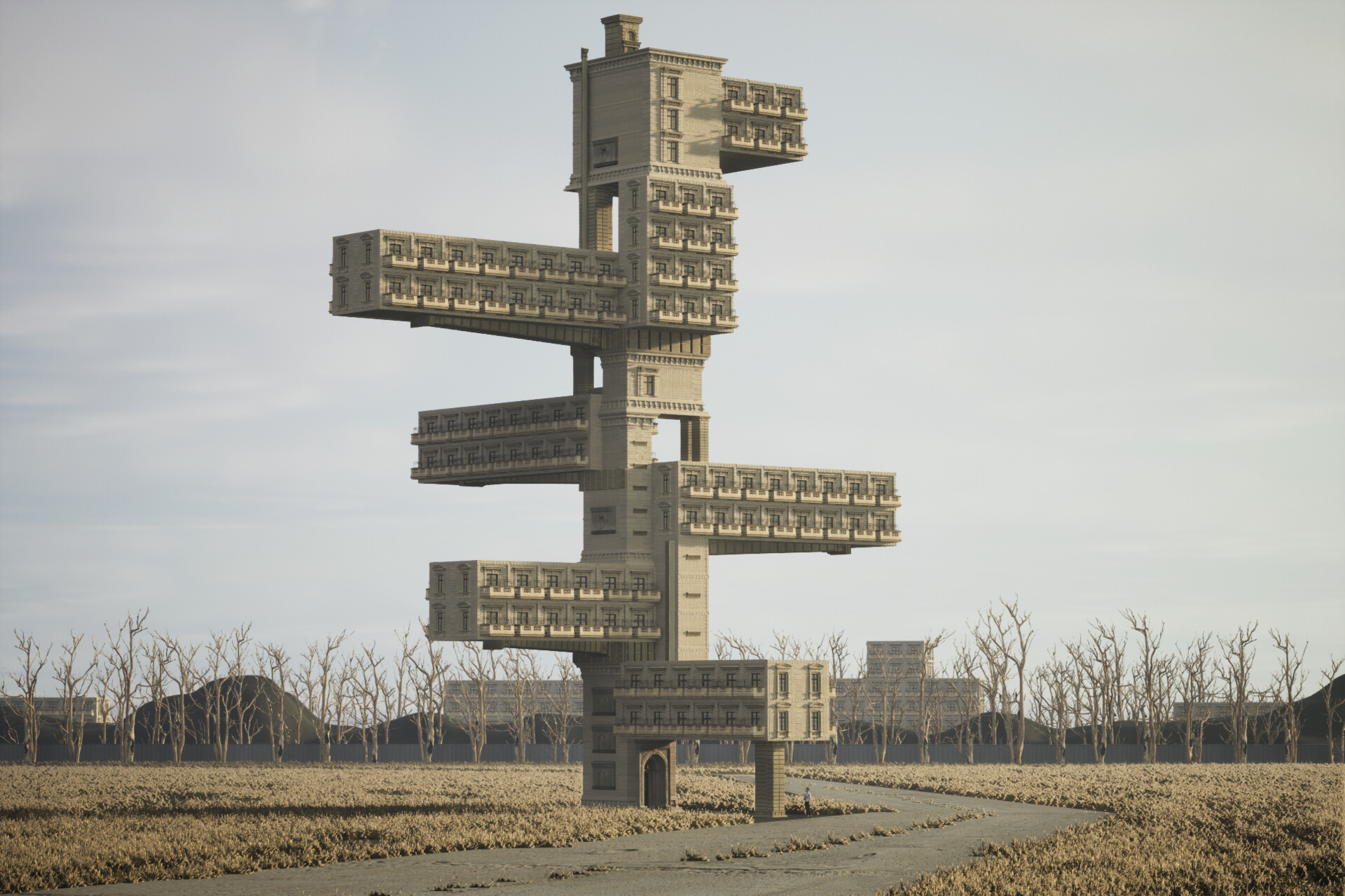 ArtStation - UE5 Impossible Architecture 03