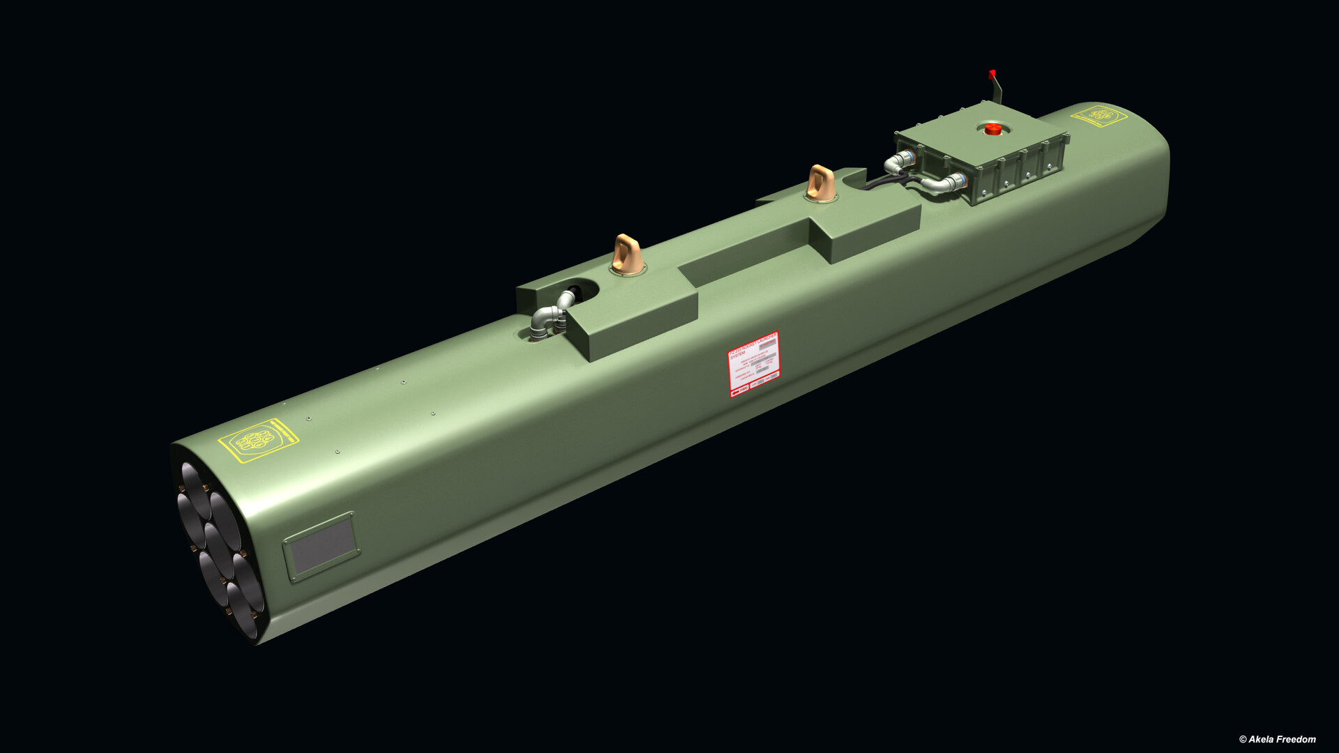 ArtStation - FZ233 Rocket Launcher