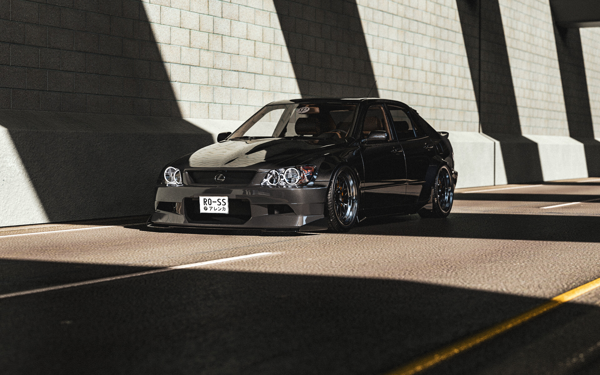 ArtStation - Lexus IS 300 Widebody