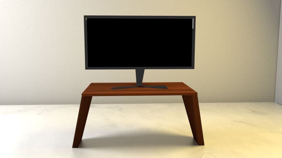 ArtStation - Tv and table