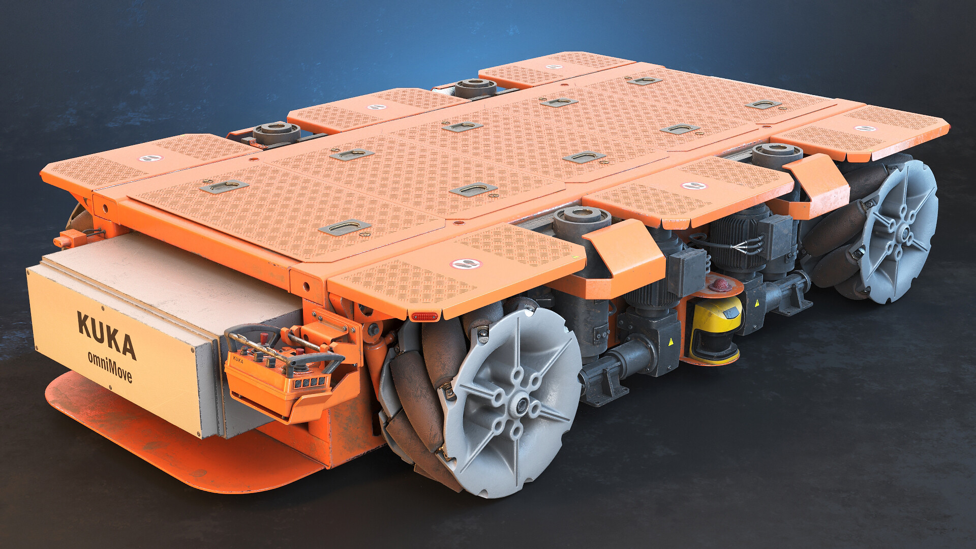 Stubborn 3D - Kuka Omni Move Robot Platform