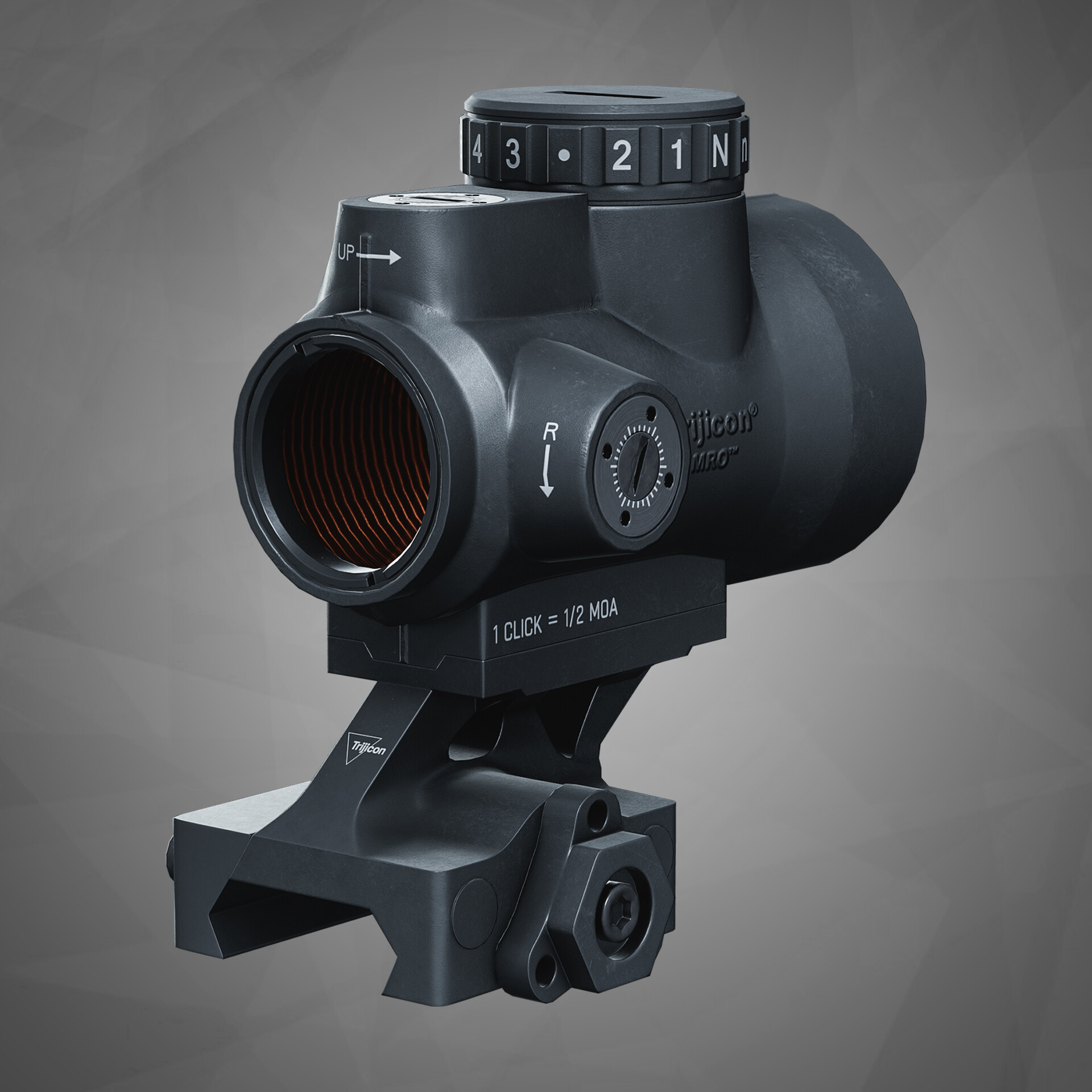 ArtStation - Trijicon MRO 1x25 Red Dot Sight