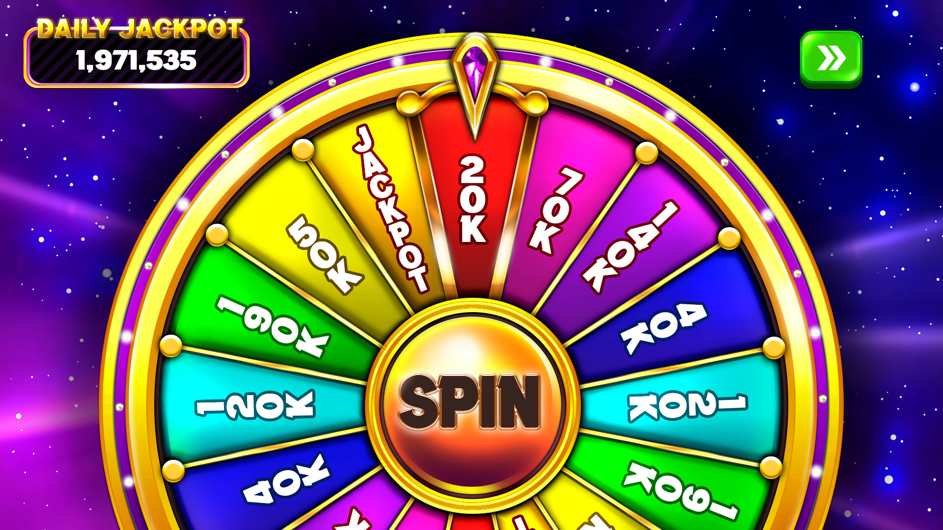 ArtStation - UI - Wheel of Fortune