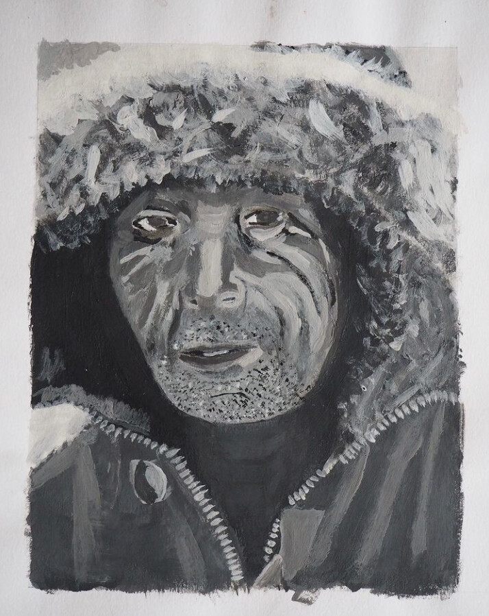 ArtStation - Eskimo Face Drawing
