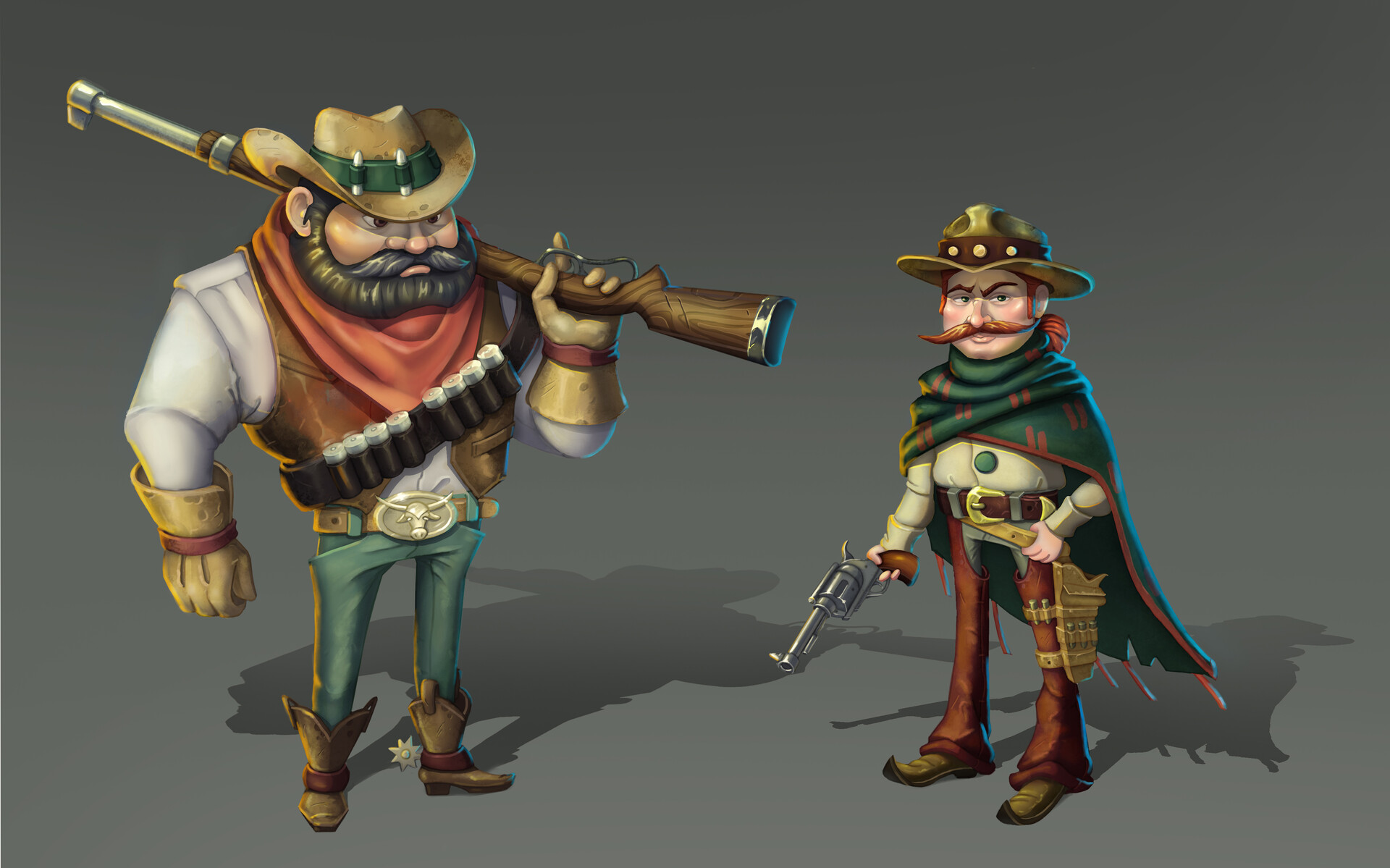 ArtStation - Wild West Bandits