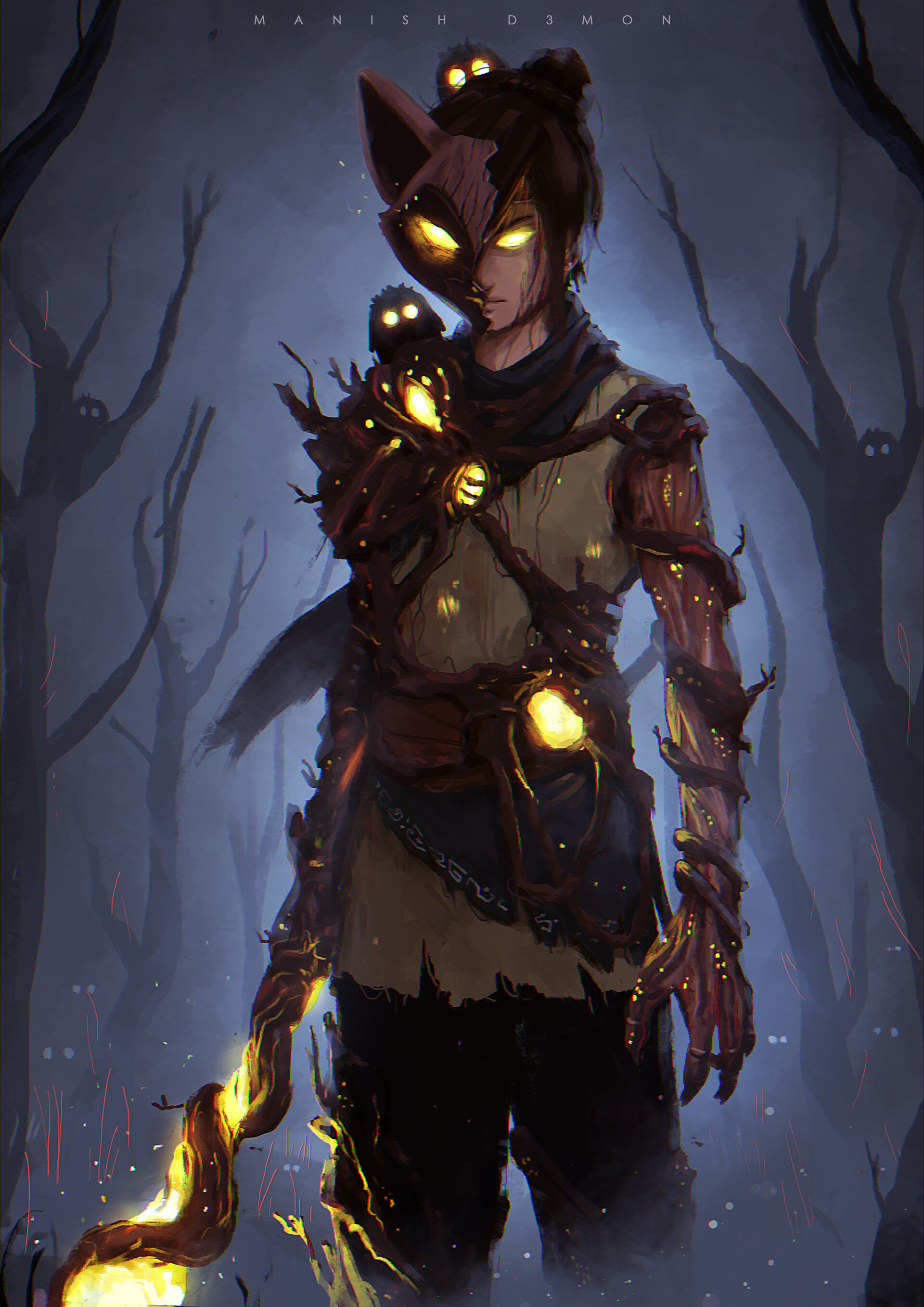 ArtStation - Corrupt Kena Concept Art