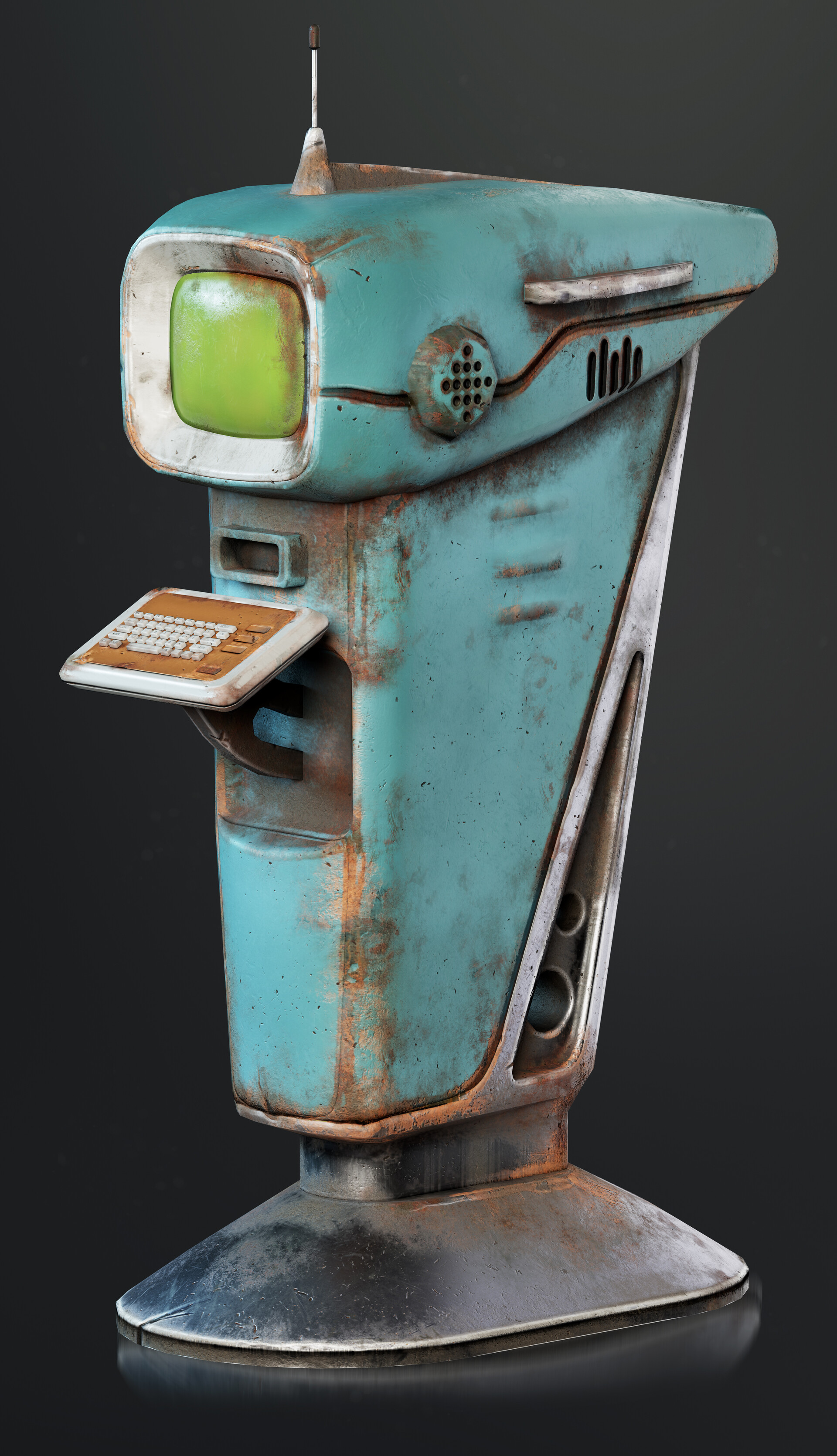 Vadim Shumiakov - Terminal, computer. Fallout funart