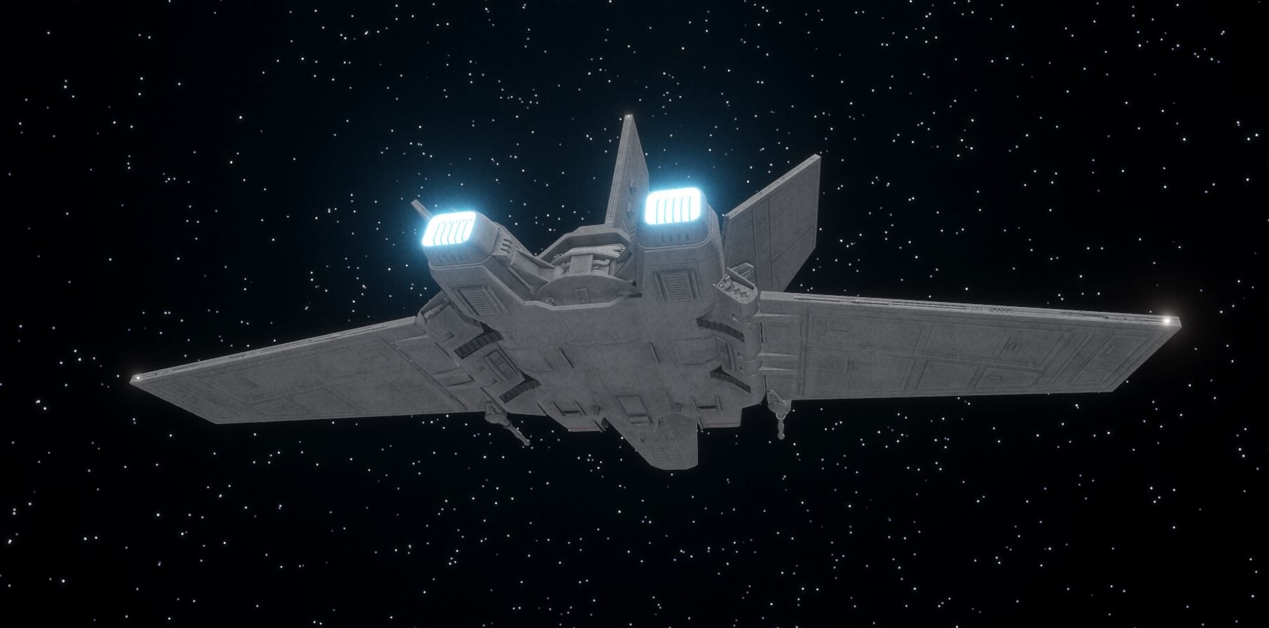 Andrew Majewski - Cygnus Spaceworks XG-1 "Star Wing" Assault Gunboat