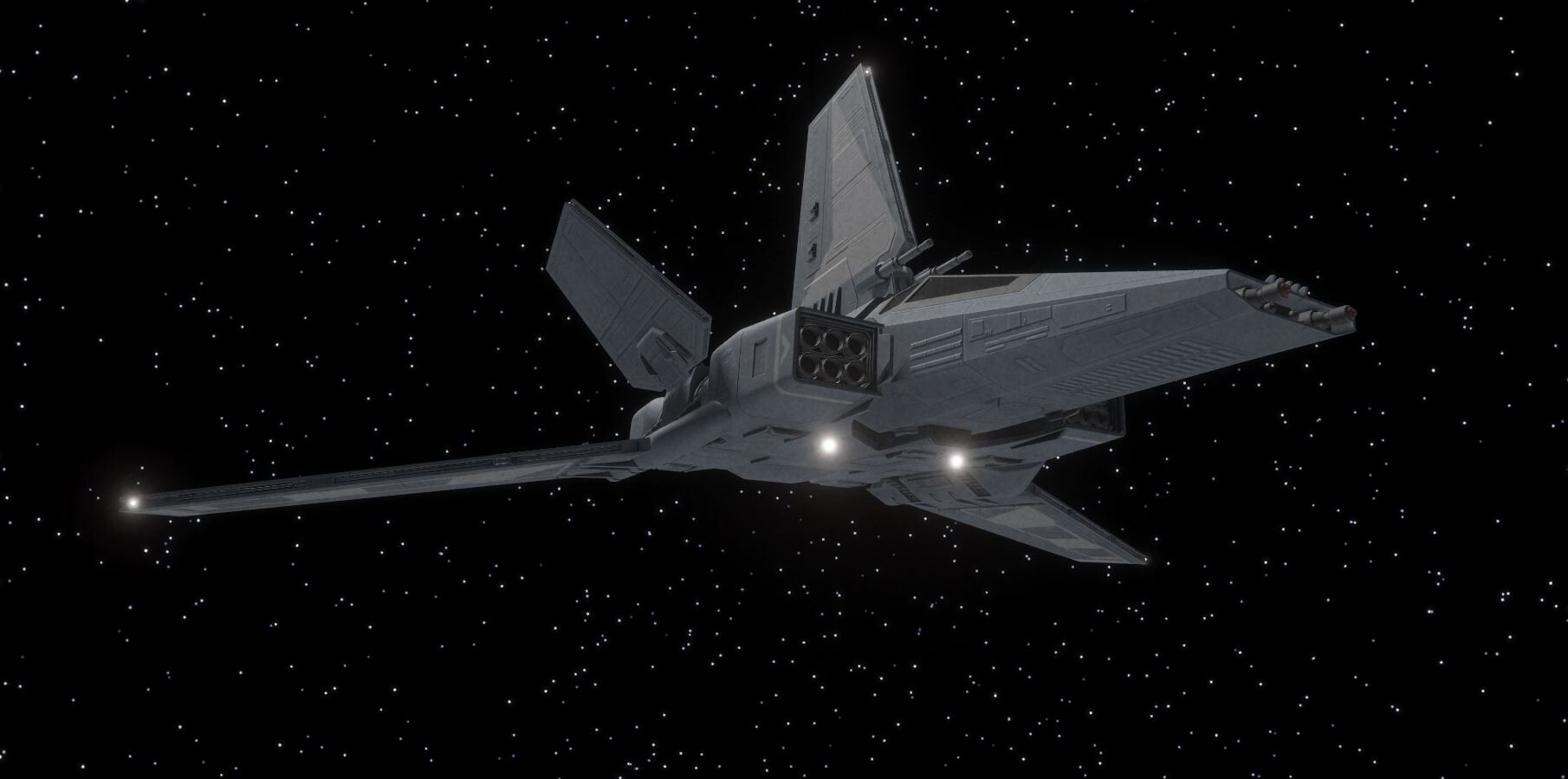 Andrew Majewski - Cygnus Spaceworks XG-1 "Star Wing" Assault Gunboat