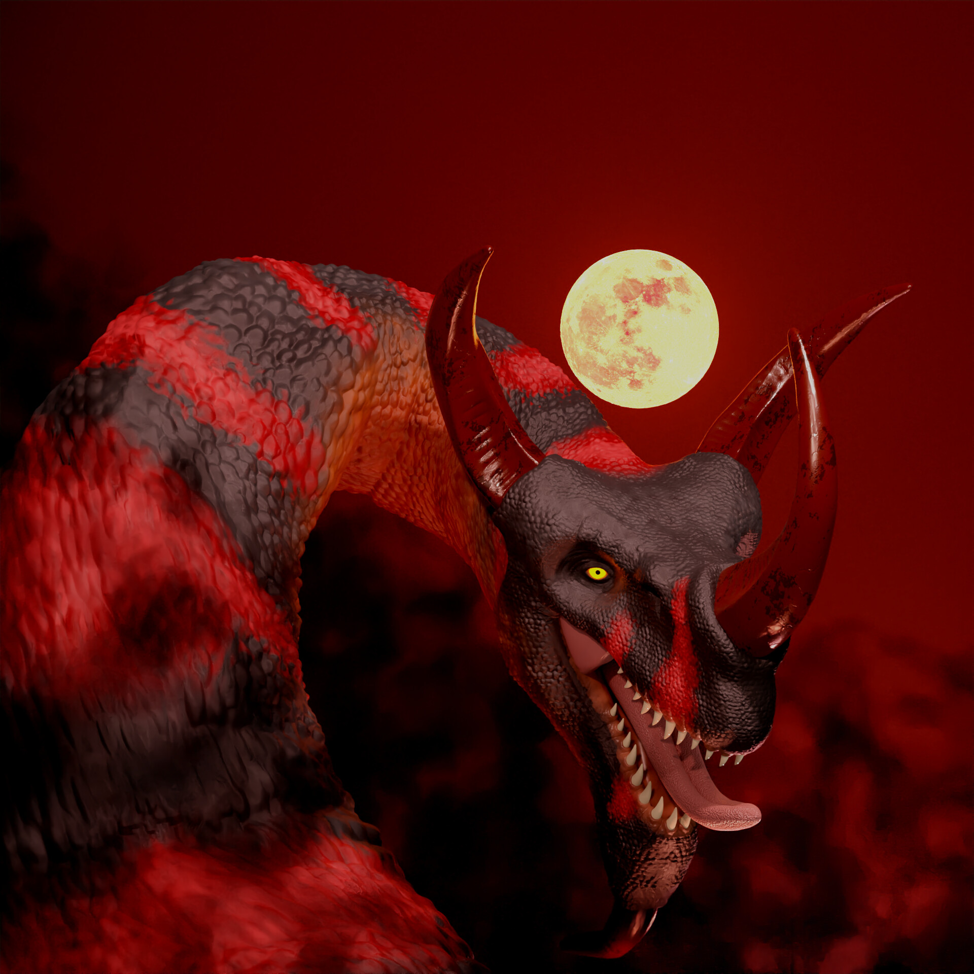 ArtStation - Devil Dragon