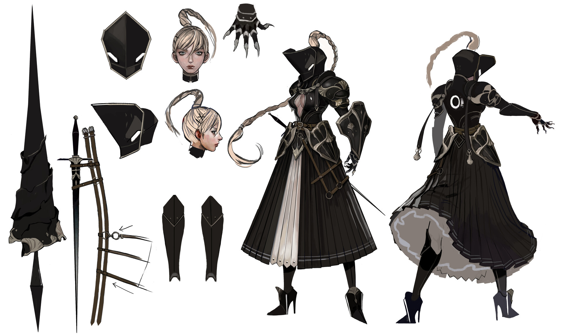 ArtStation - Character Design _ Knight