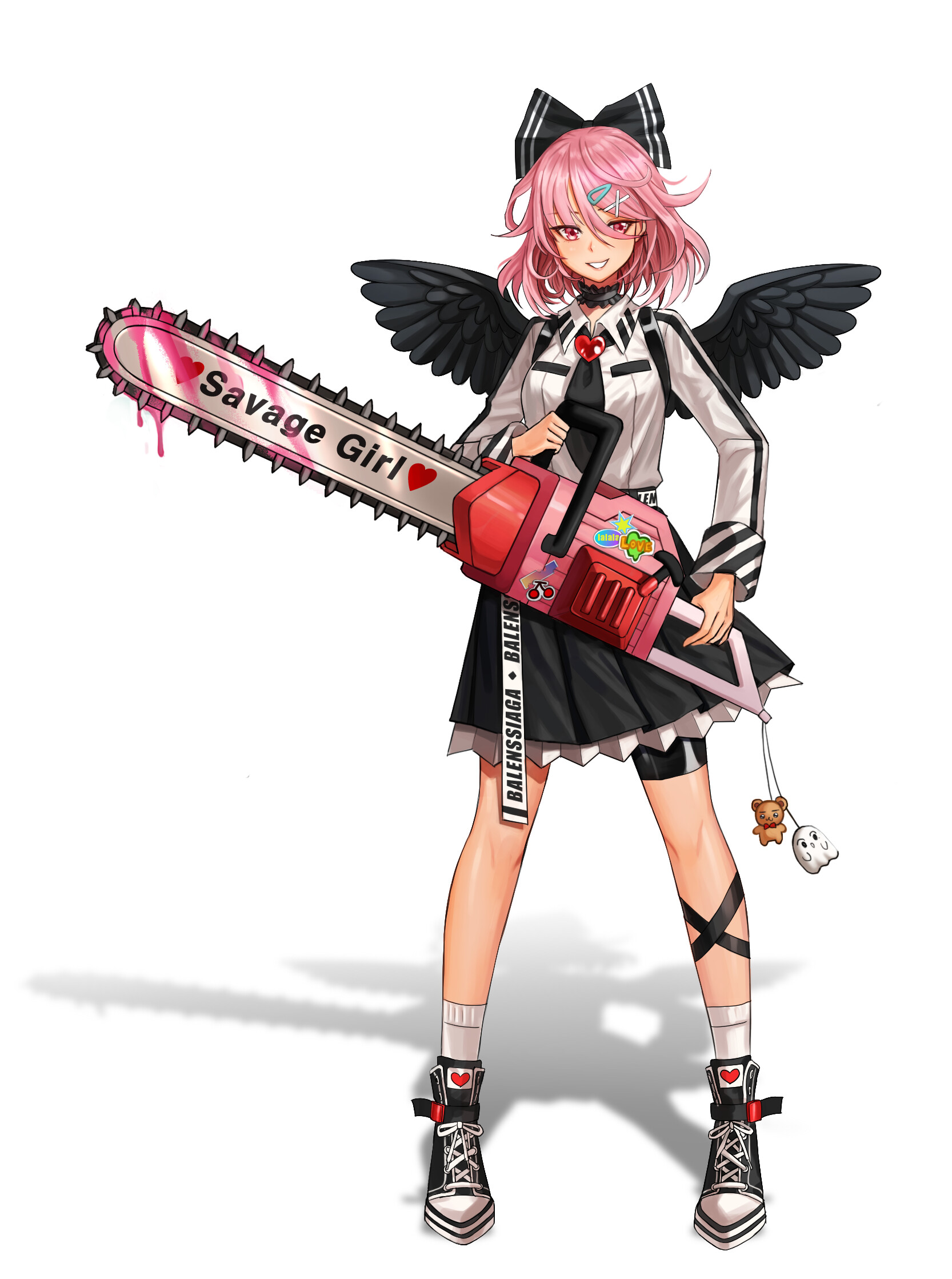 ArtStation - high school girl