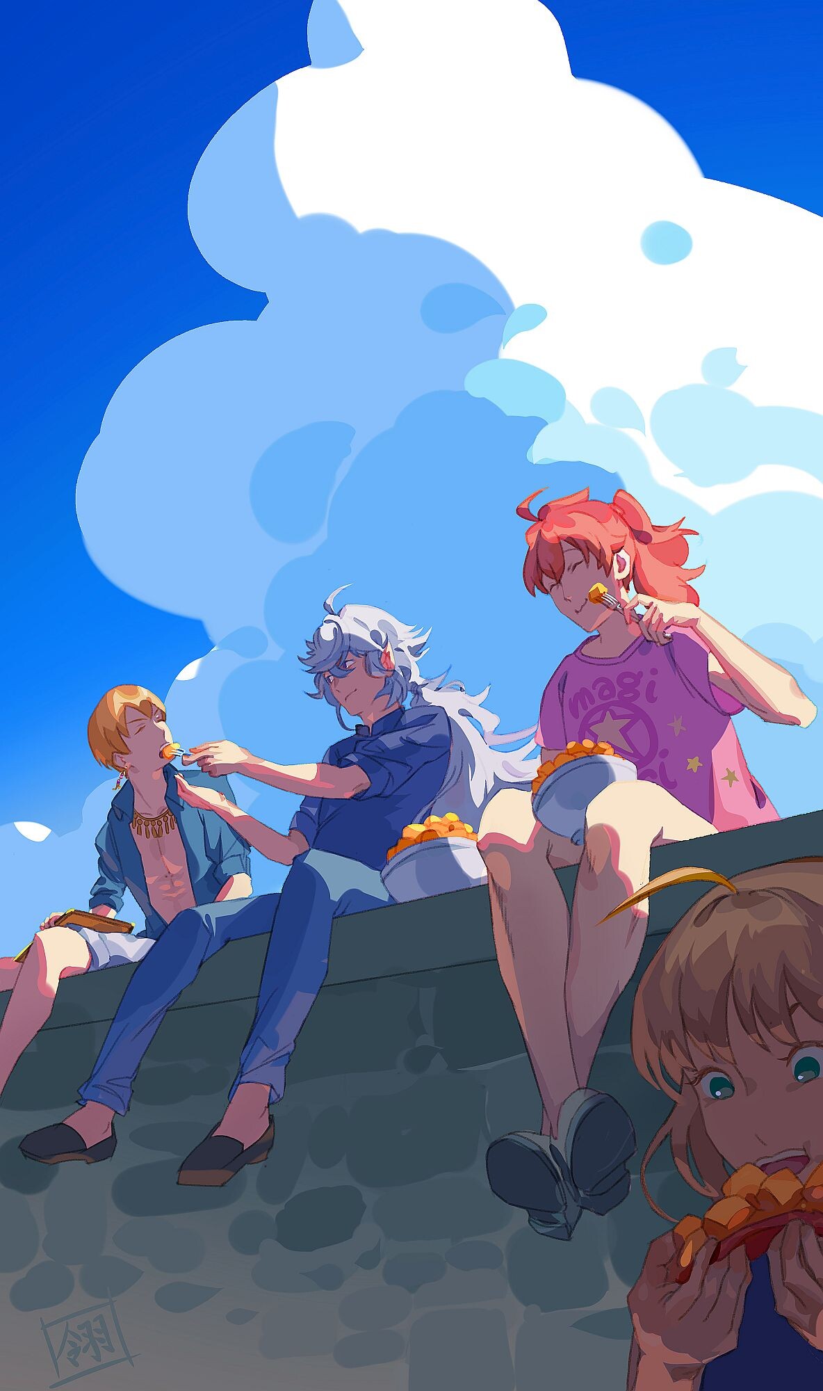 ArtStation - Summer (F/GO fanart)