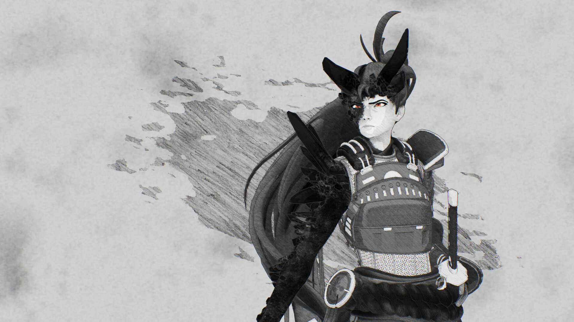 Cameron Craig - Stylized Rendering - Demon Samurai