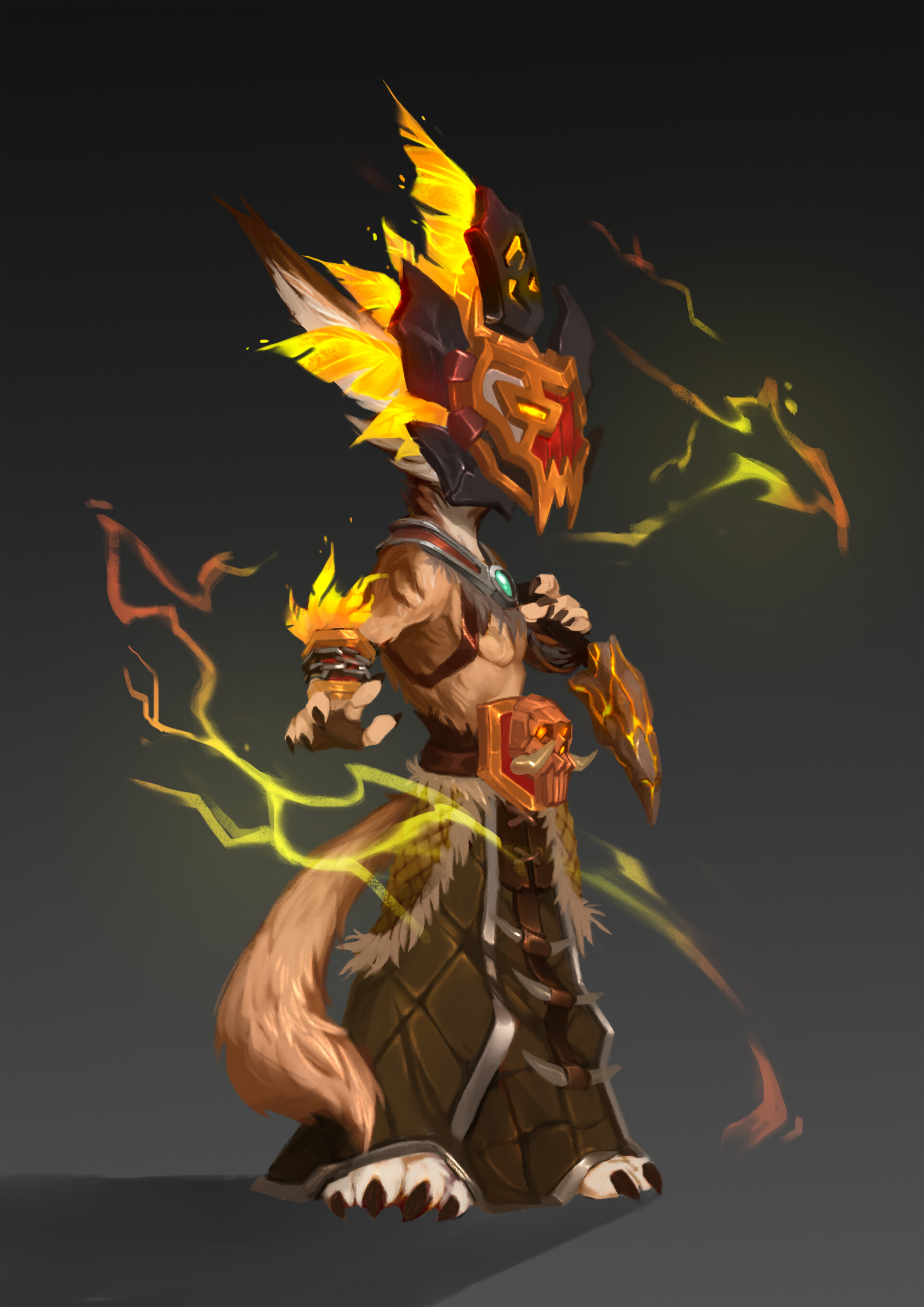 ArtStation - Vulpera Shaman