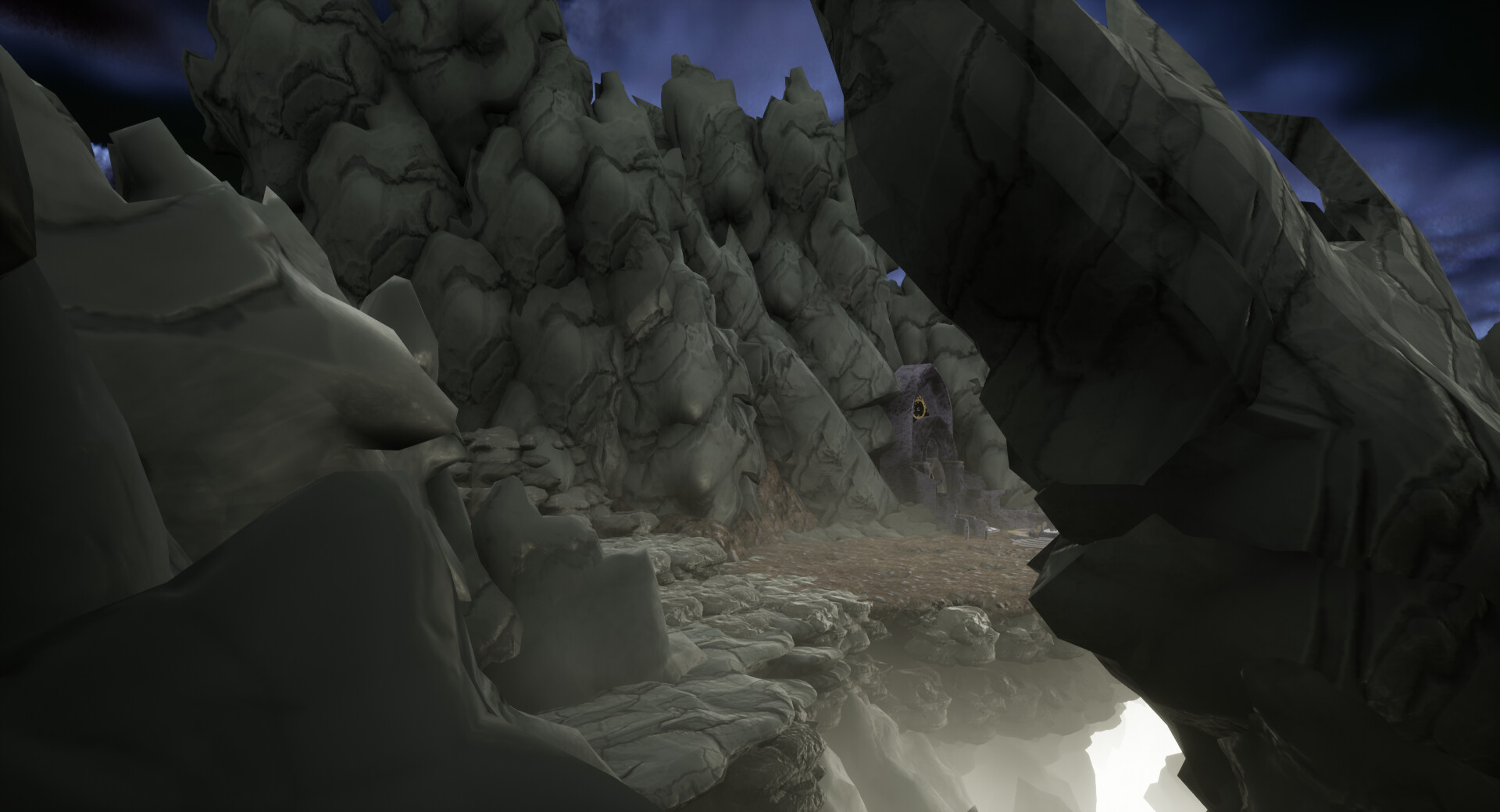 ArtStation - Dark Mountain Cathedral