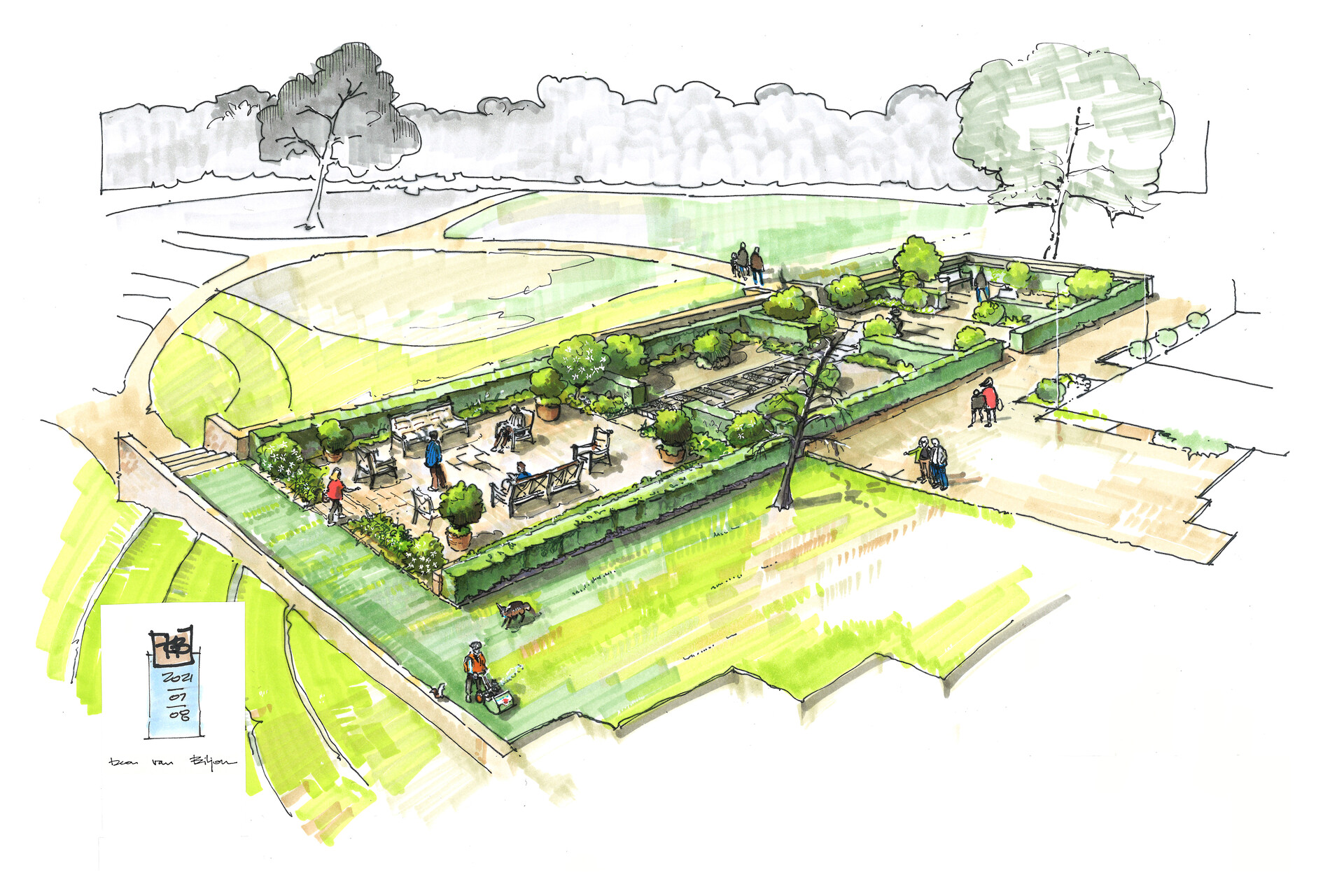 ArtStation - Landscape Design Visualization