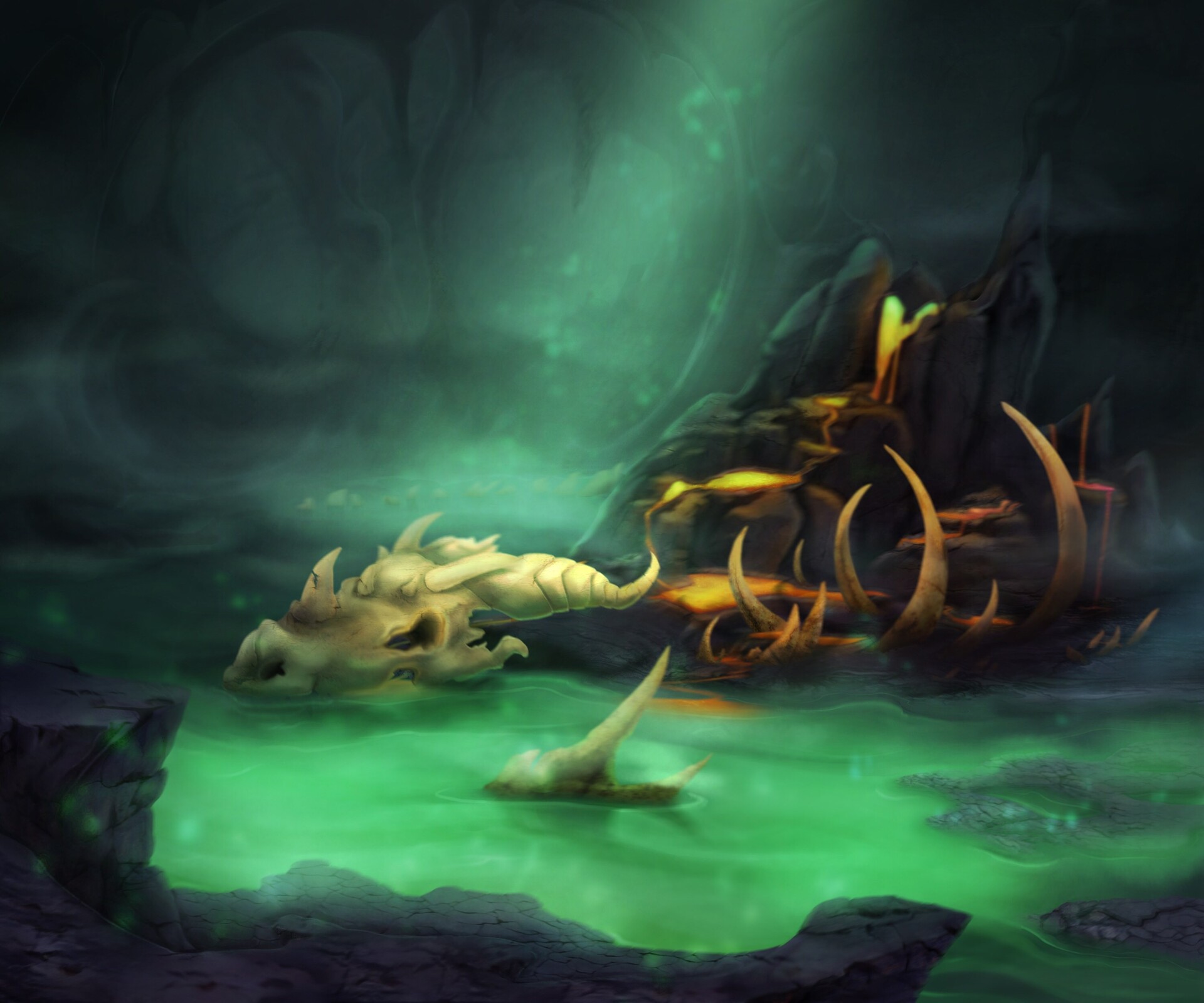 ArtStation - Dragon Cave