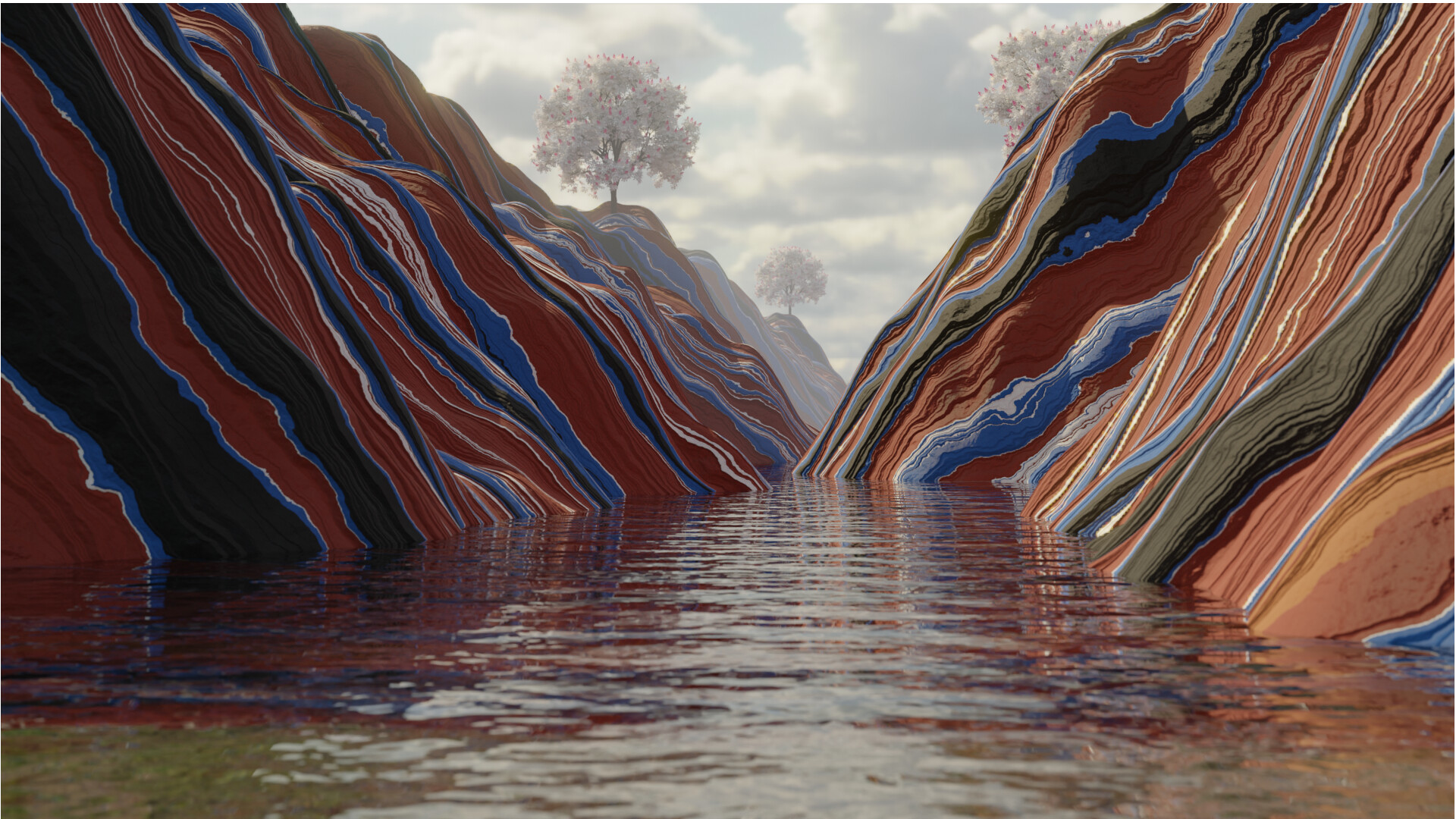 ArtStation - Fantasy Canyon