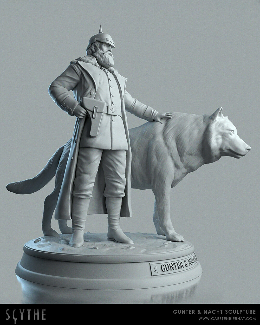 Carsten Biernat - Gunter and Nacht-Sculpture