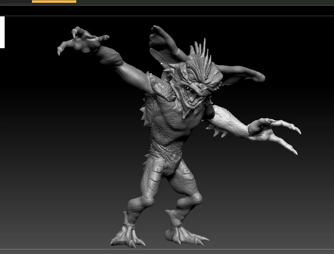 ArtStation - Posed Gremlin