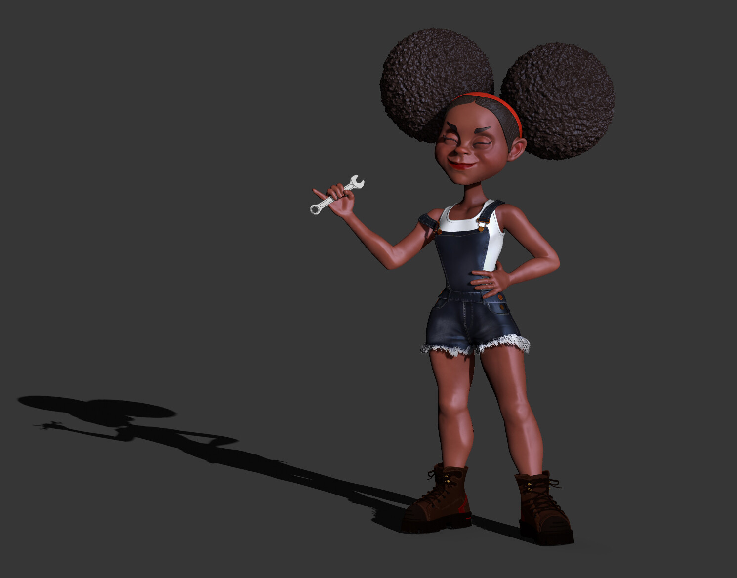 ArtStation - Hanna The mechanic