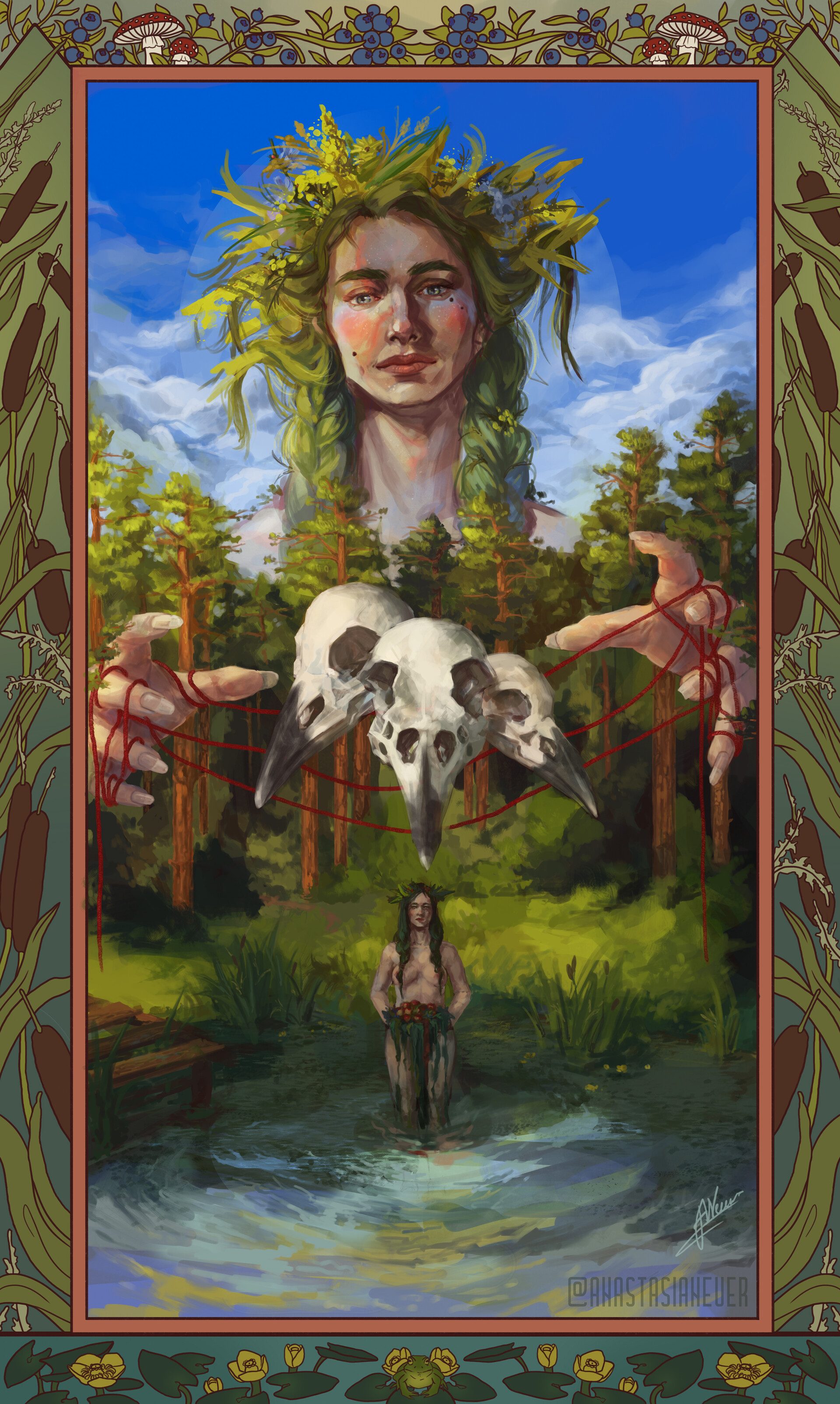 ArtStation - Lady of the Swamp