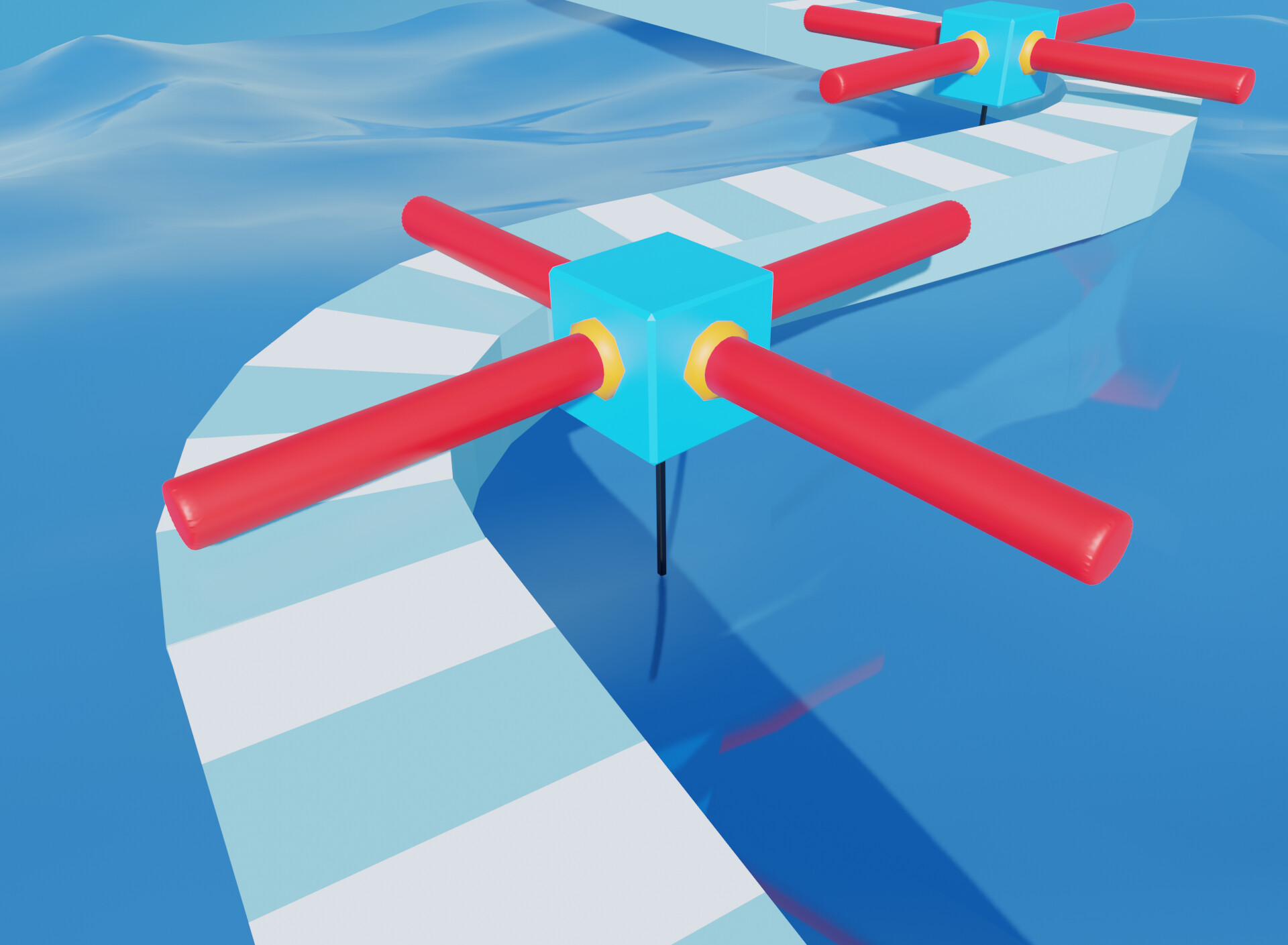 ArtStation - 3D fun Race 3d game trying