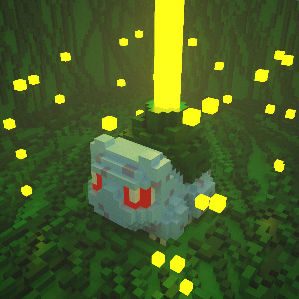 ArtStation - Voxel Art Pokemon