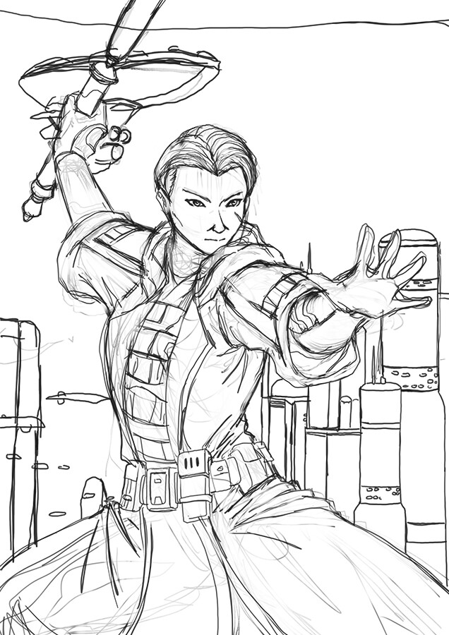 jedi fallen order coloring pages