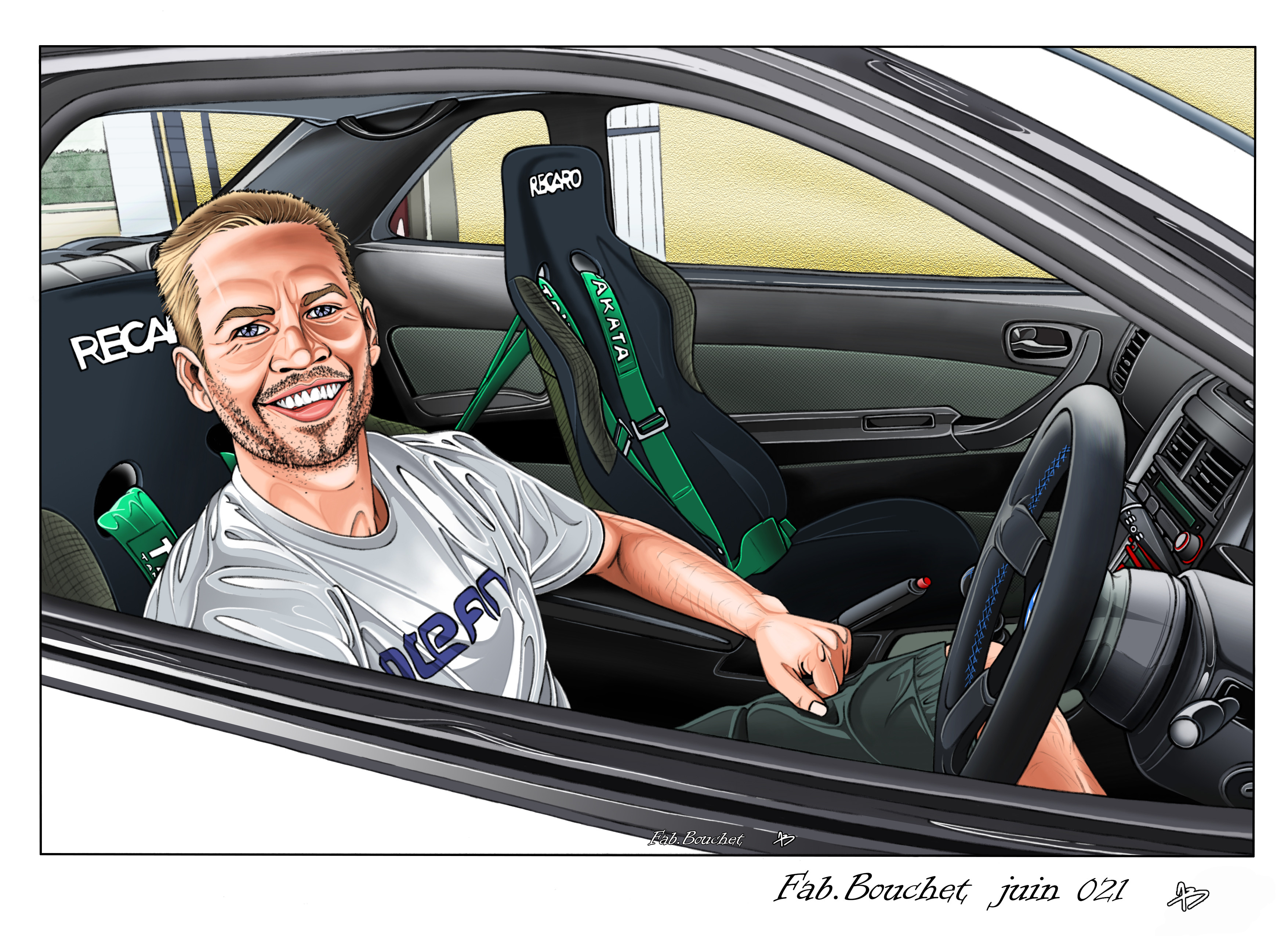 fabien bouchet - paul walker