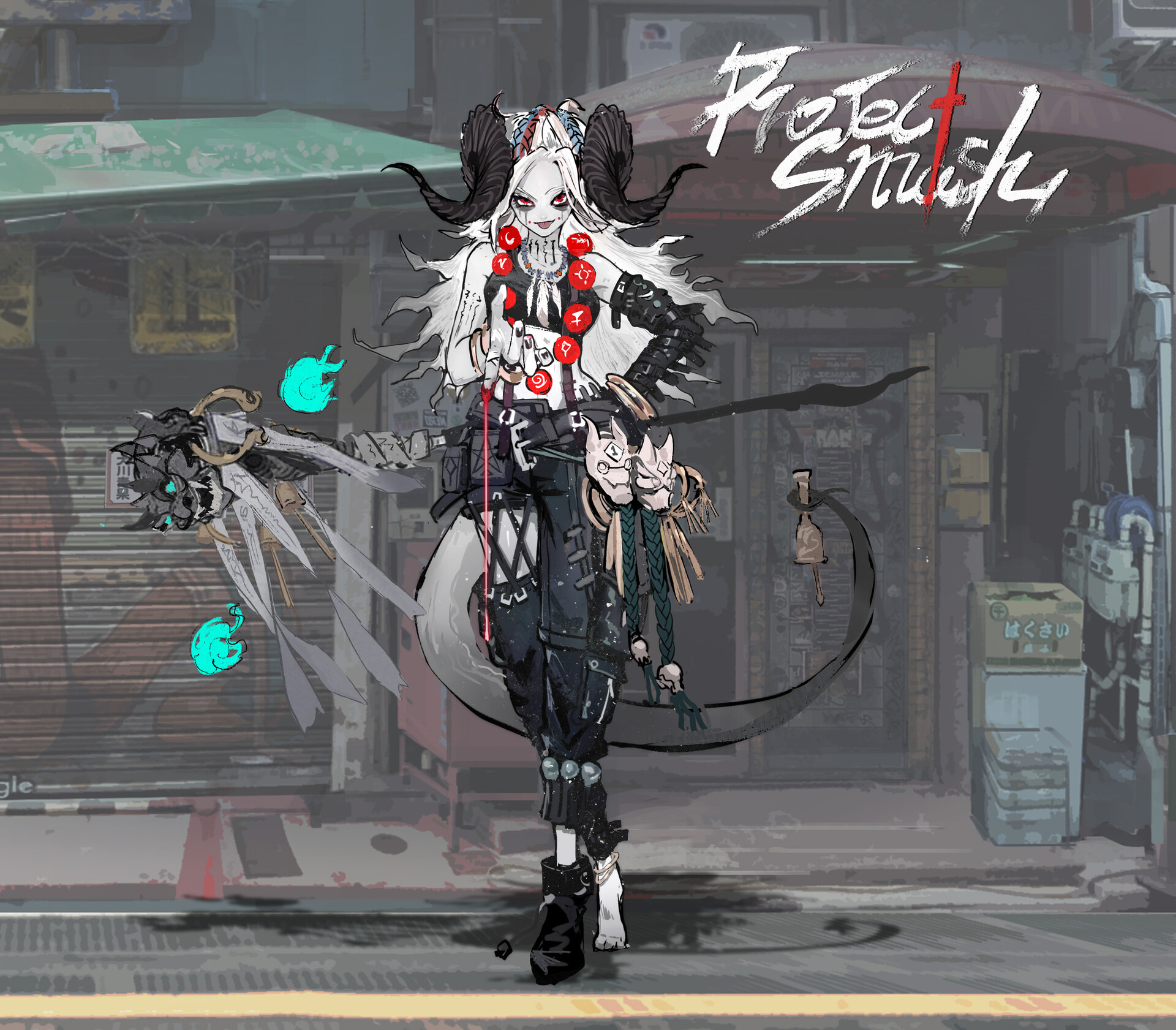 ArtStation - Demon CIty:Shaman Wizard