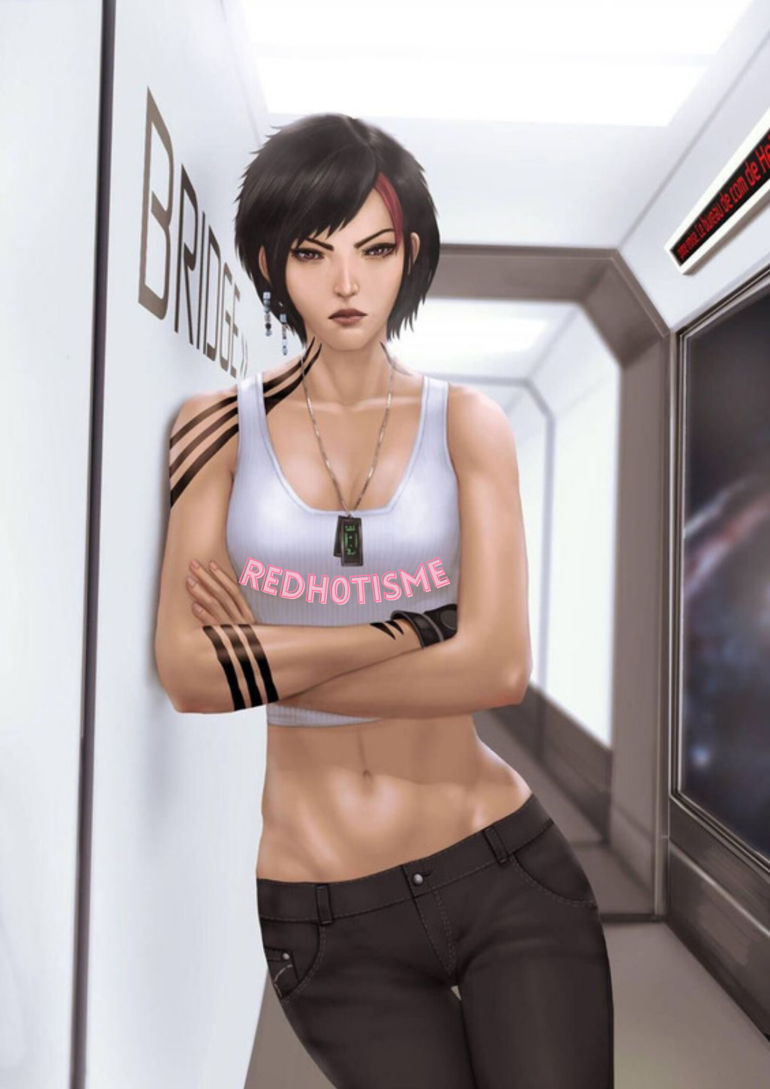 ArtStation - CYBER GIRL