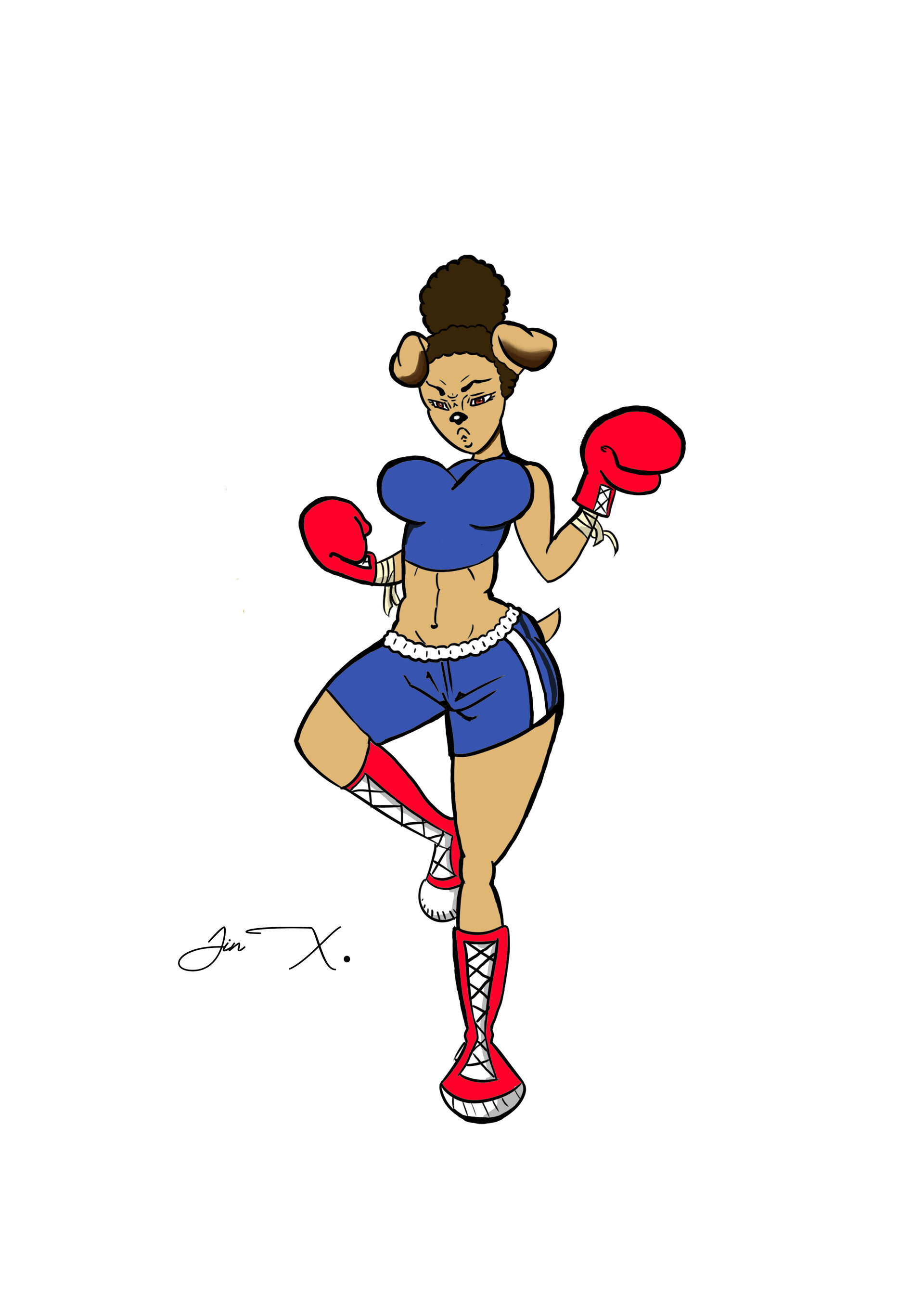 ArtStation - Demi-Human Boxer