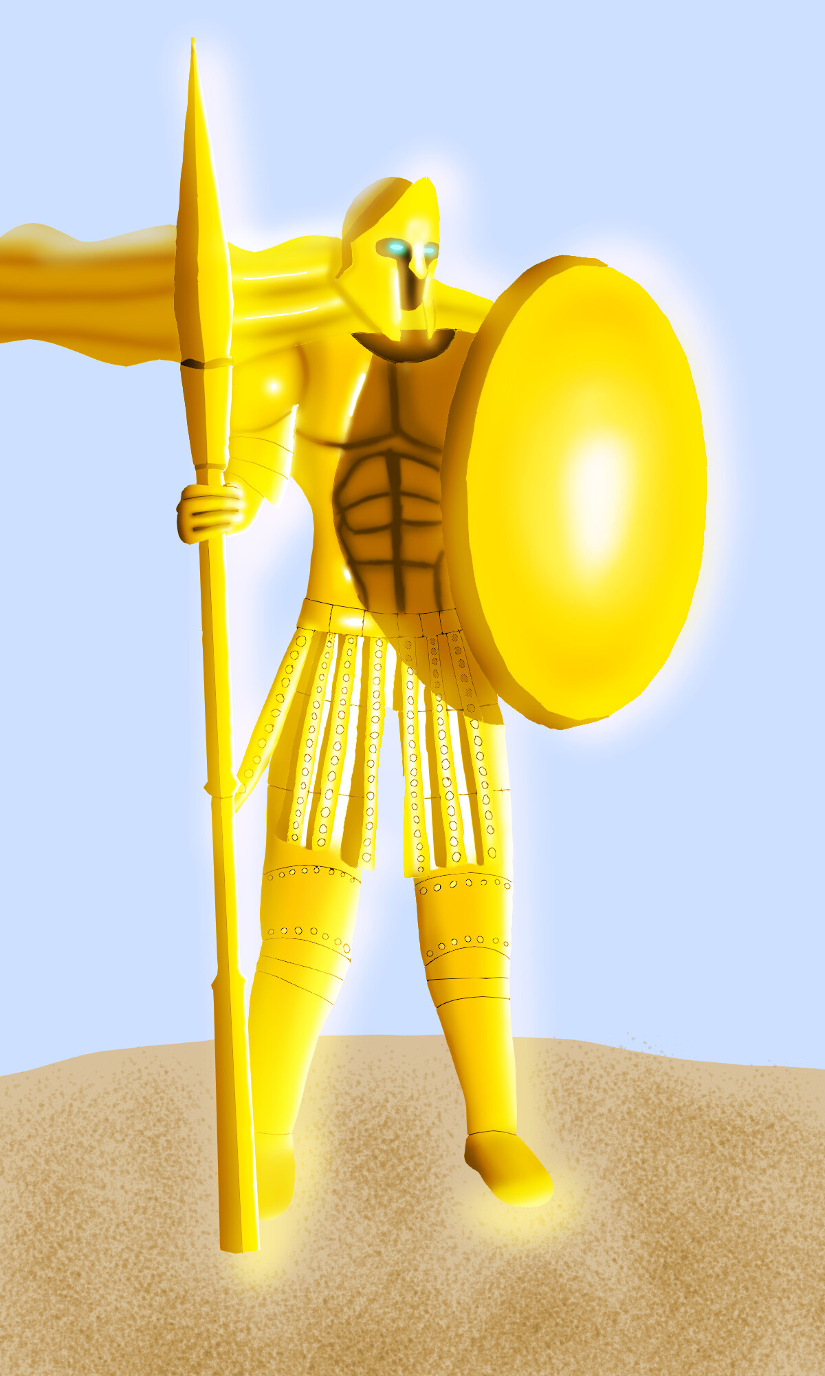 ArtStation - Robot Spartan