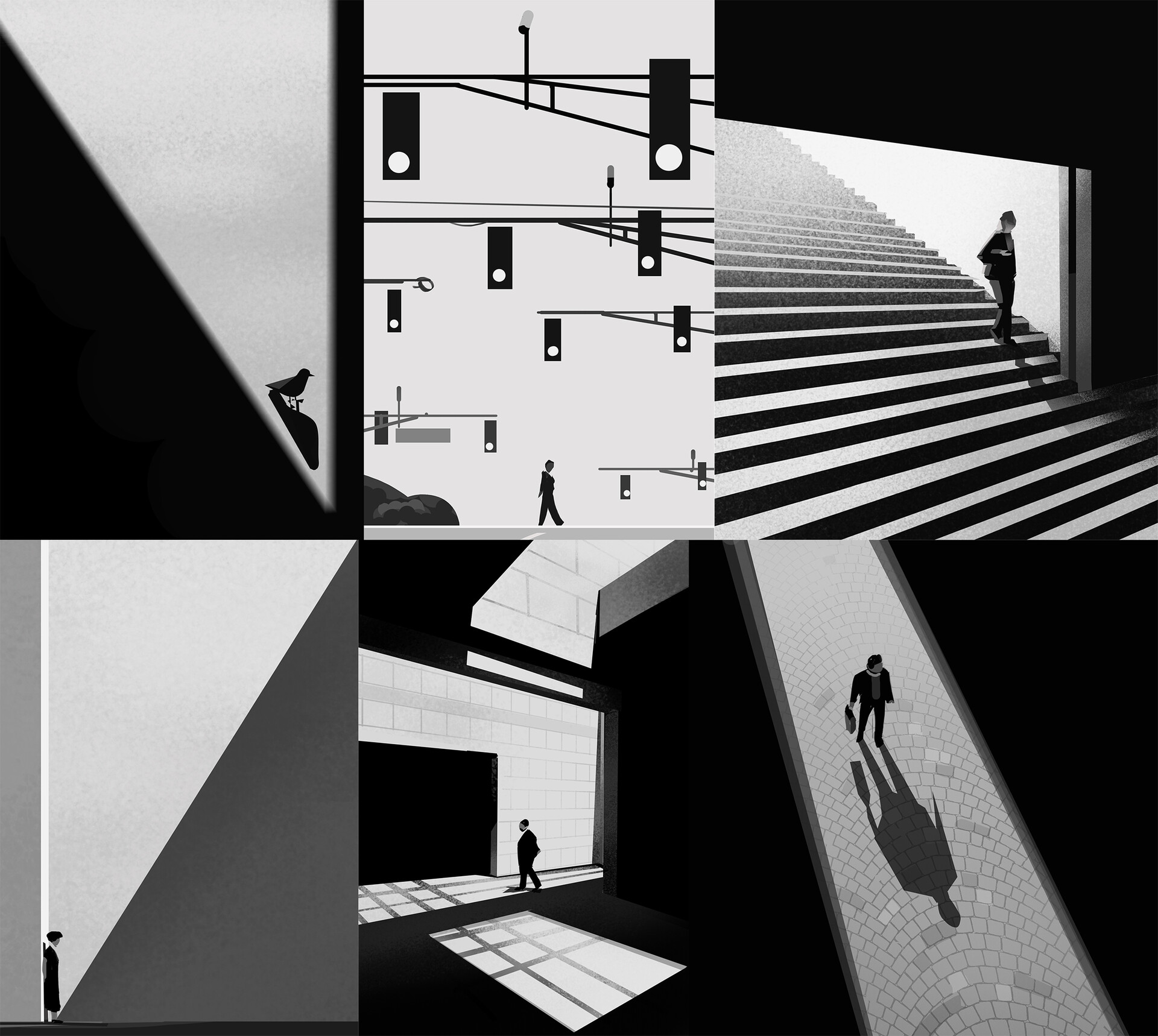 ArtStation - B&W Study