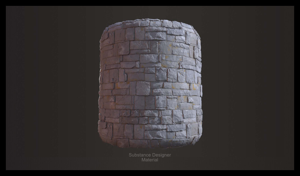 ArtStation - Stone Bricks