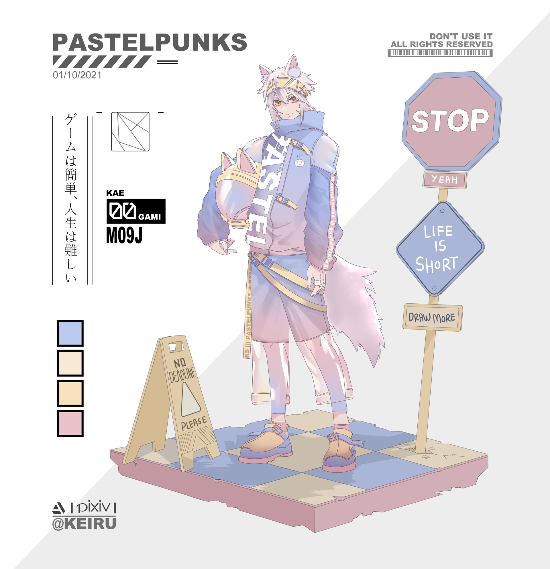 ArtStation - KAE | PASTELPUNKS