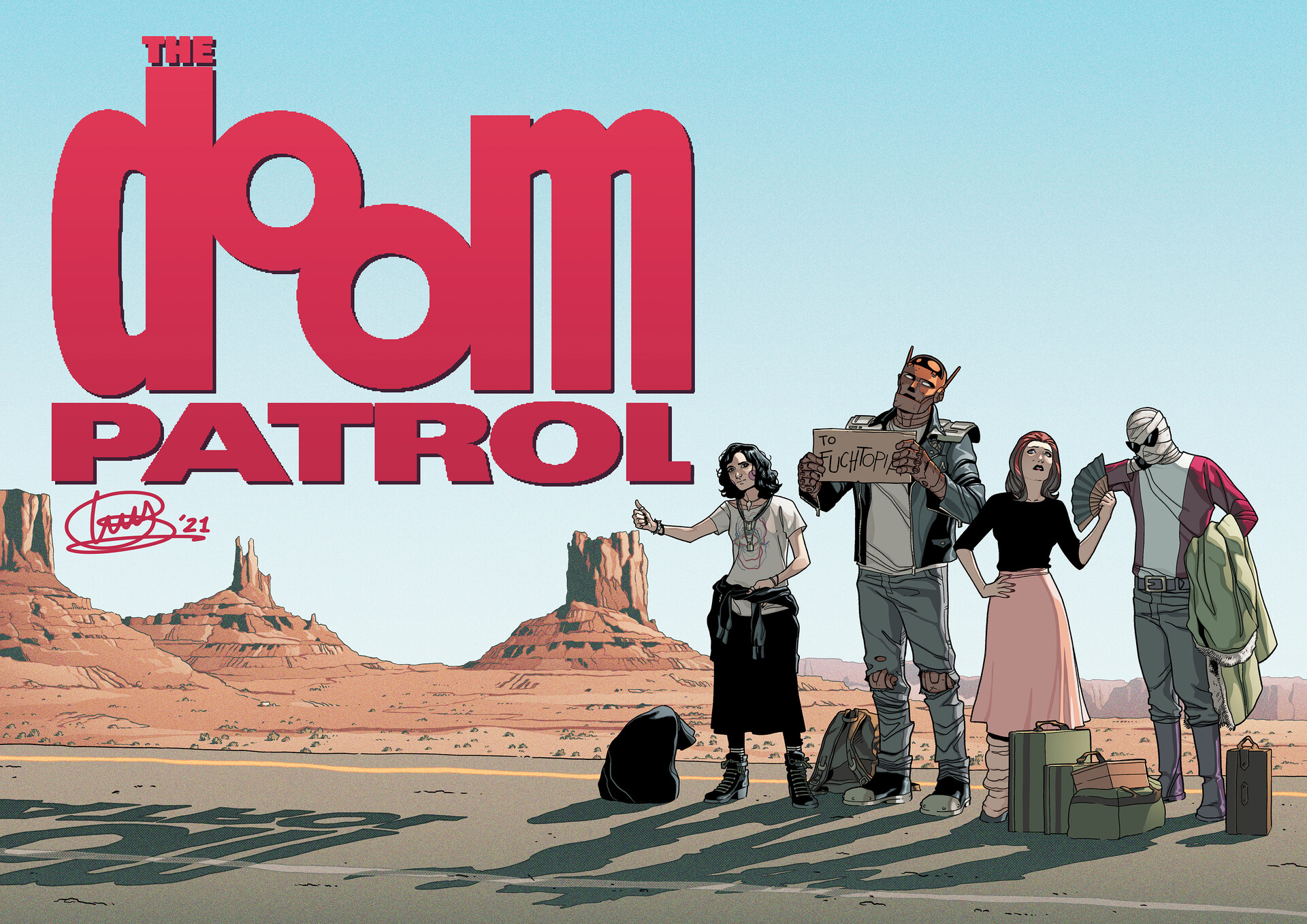 ArtStation - THE DOOM PATROL