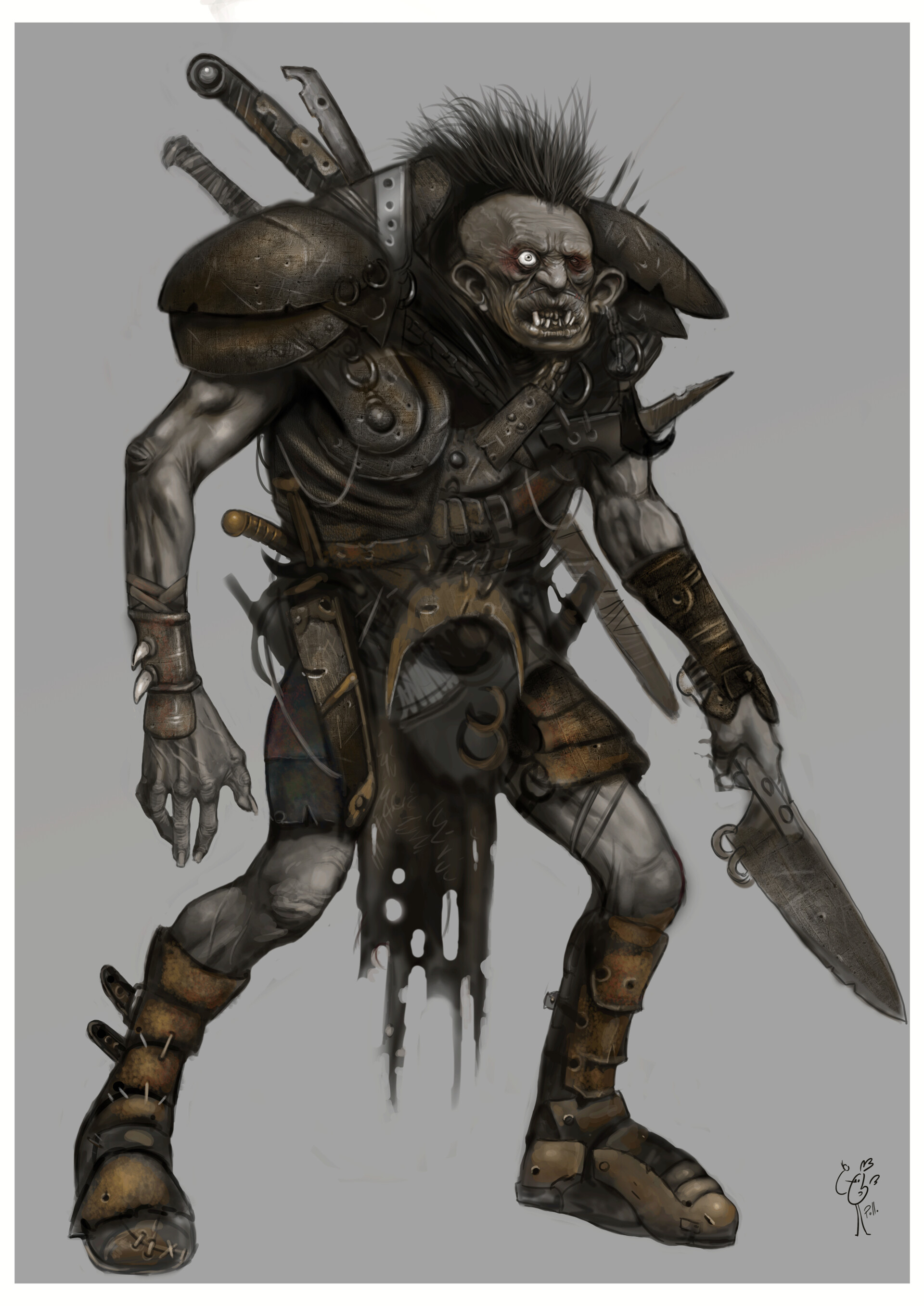 ArtStation - Mordor Orc