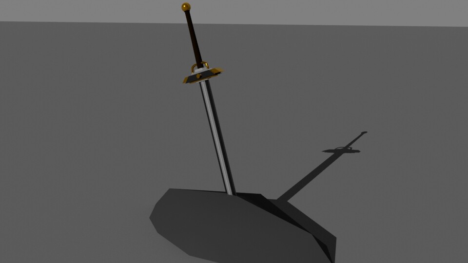 ArtStation - Colour Palette Test - Sword