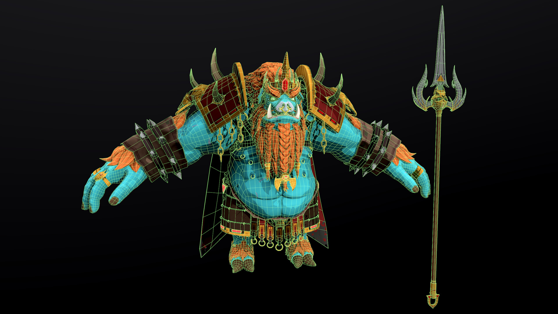 Alex Pitt - Ganon (Breath of the Wild Art Style)