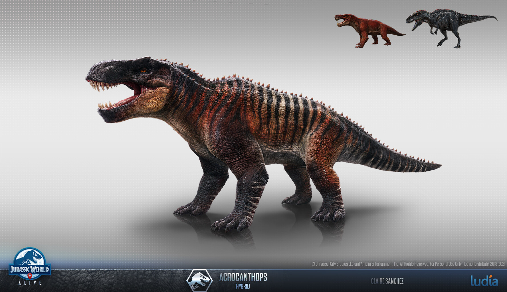 Claire Sanchez - Jurassic World Alive - Hybrids