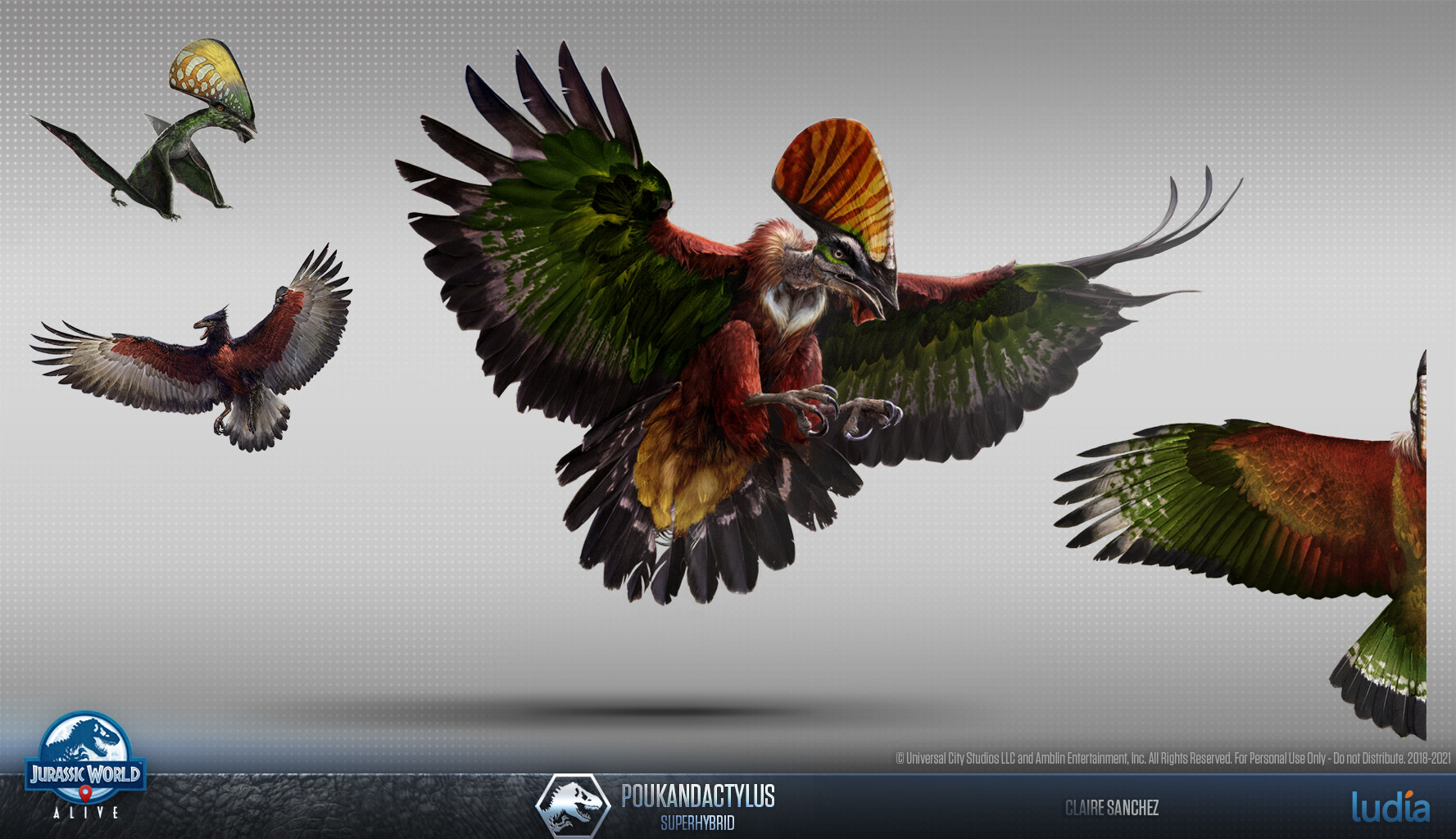 Claire Sanchez - Jurassic World Alive - Super Hybrids