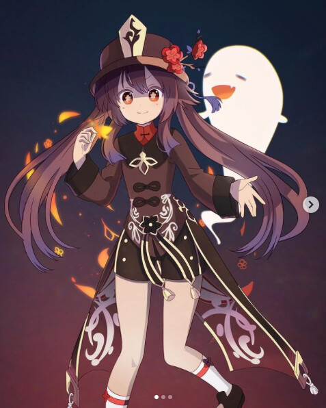 ArtStation - Hu Tao Genshin Impact