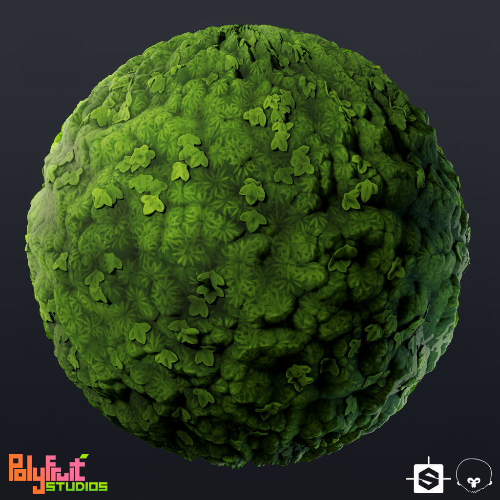 Natalia Slomczynska - Stylised Moss Material